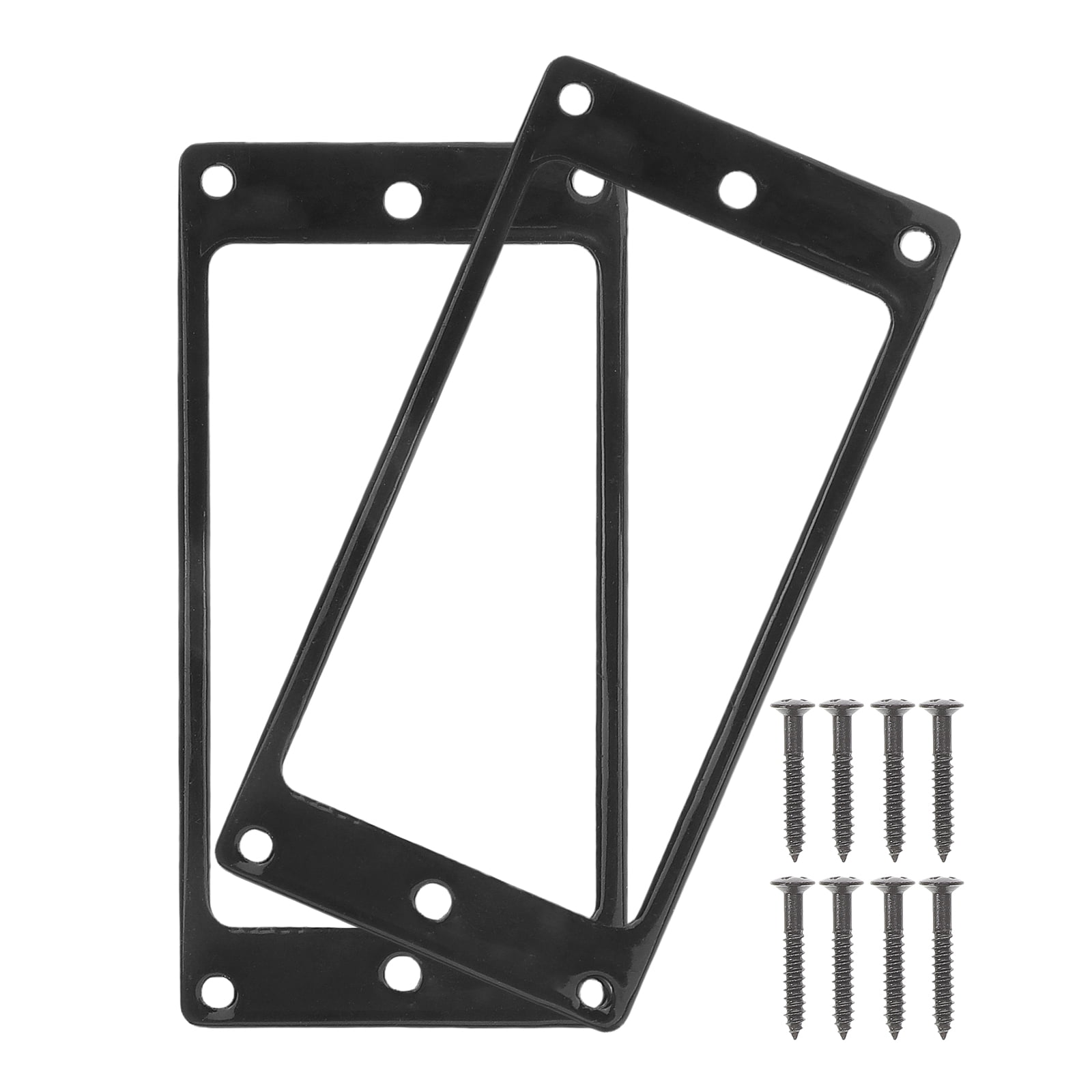 AURARMLET 2Sets Black Aluminium Alloy Pickup Frames for Electric Guitar ...