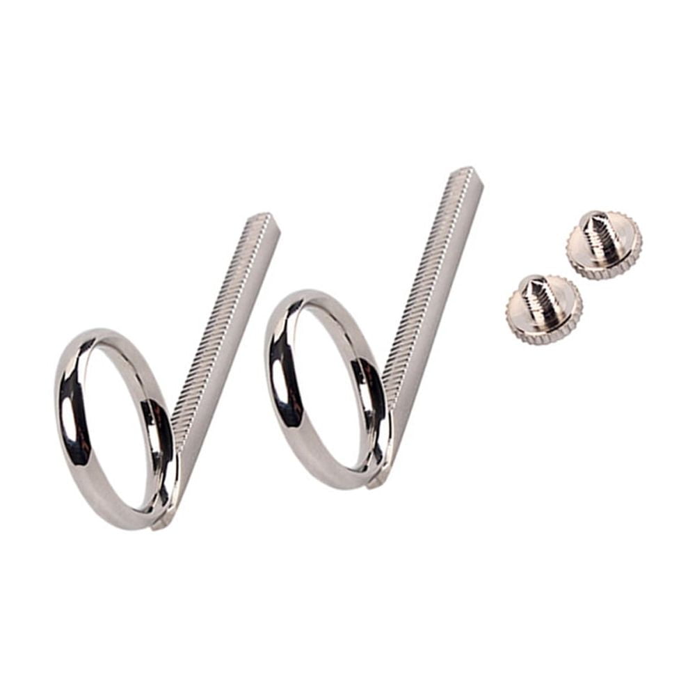 AURARMLET Trumpet Slide Finger Ring and Screw Silver 2 Sets 3x1x0.2in ...