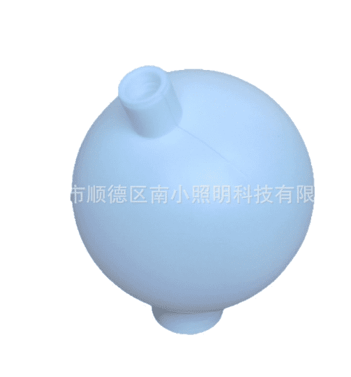 AURARMLET White Globe Lamp Shade for Post Lamp Lightweight Plastic ...
