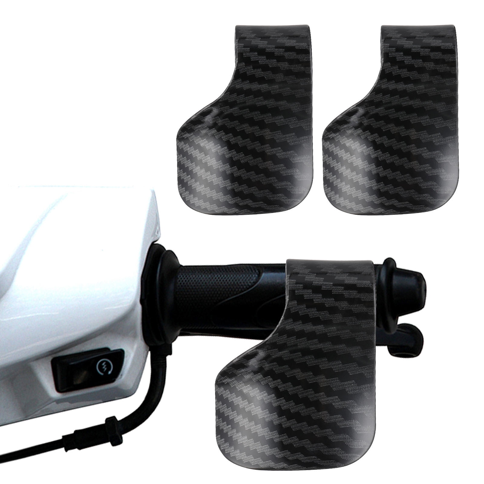 AURARMLET 2pcs Motorcycle Accelerator Clip Black ABS for Moped Riders Ergonomic Design - Walmart.com