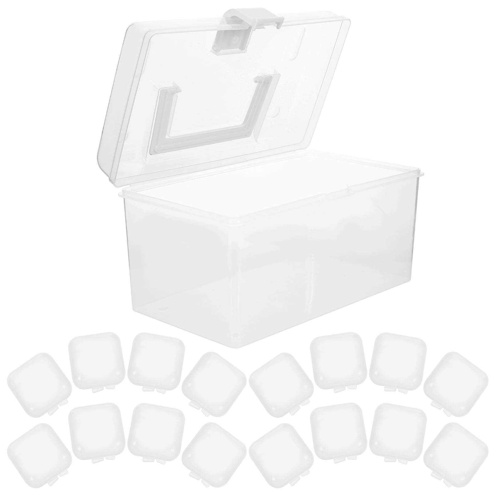 AURARMLET Transparent PP Jewelry Organizer Box for Earrings and ...