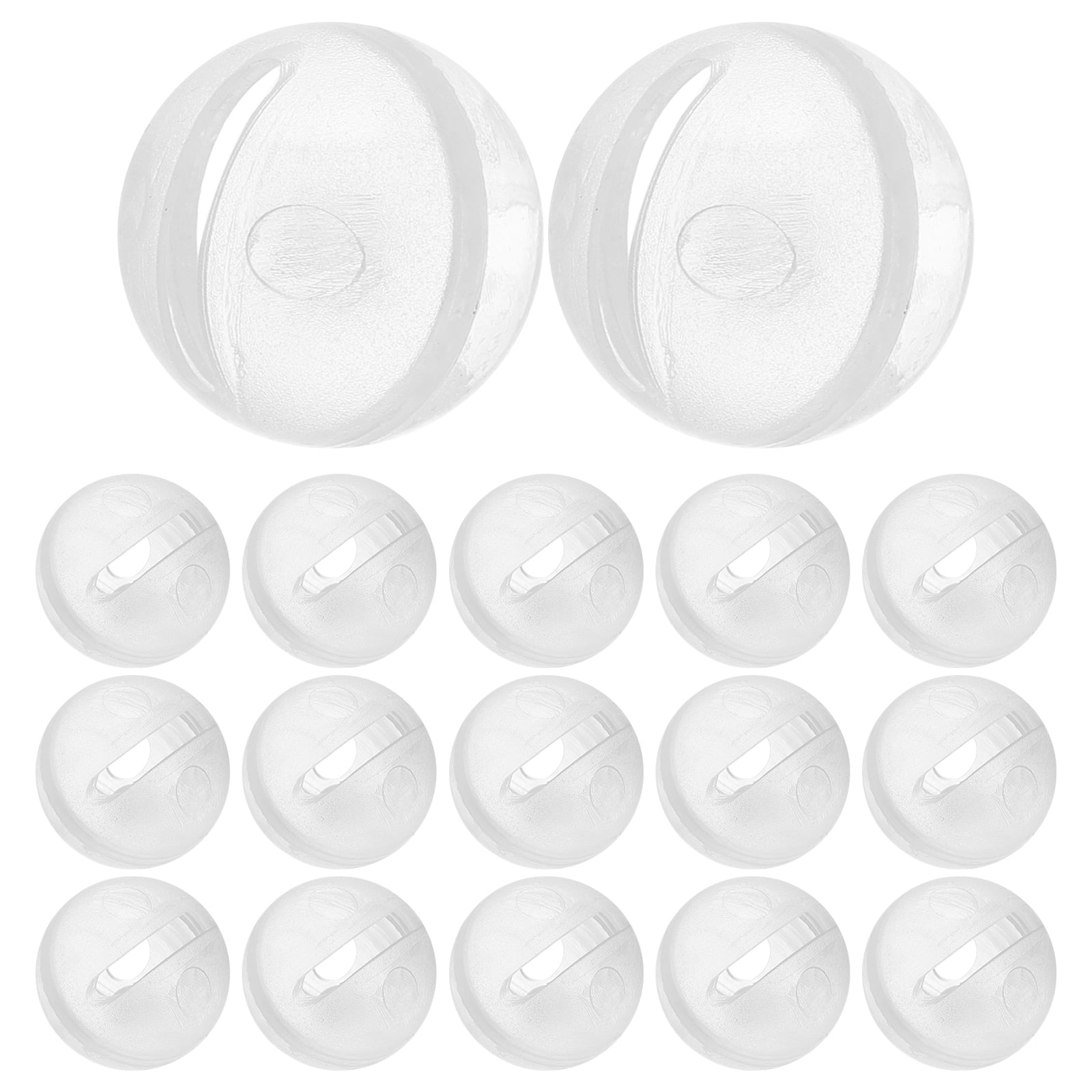 AURARMLET Newborn Rattle Balls Inserts Transparent 30Pcs Diy Activities ...