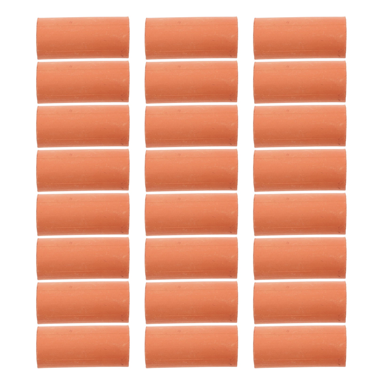 AURARMLET 30Pcs Reusable Miniature Dark Tiles Pottery Clay for Craft ...