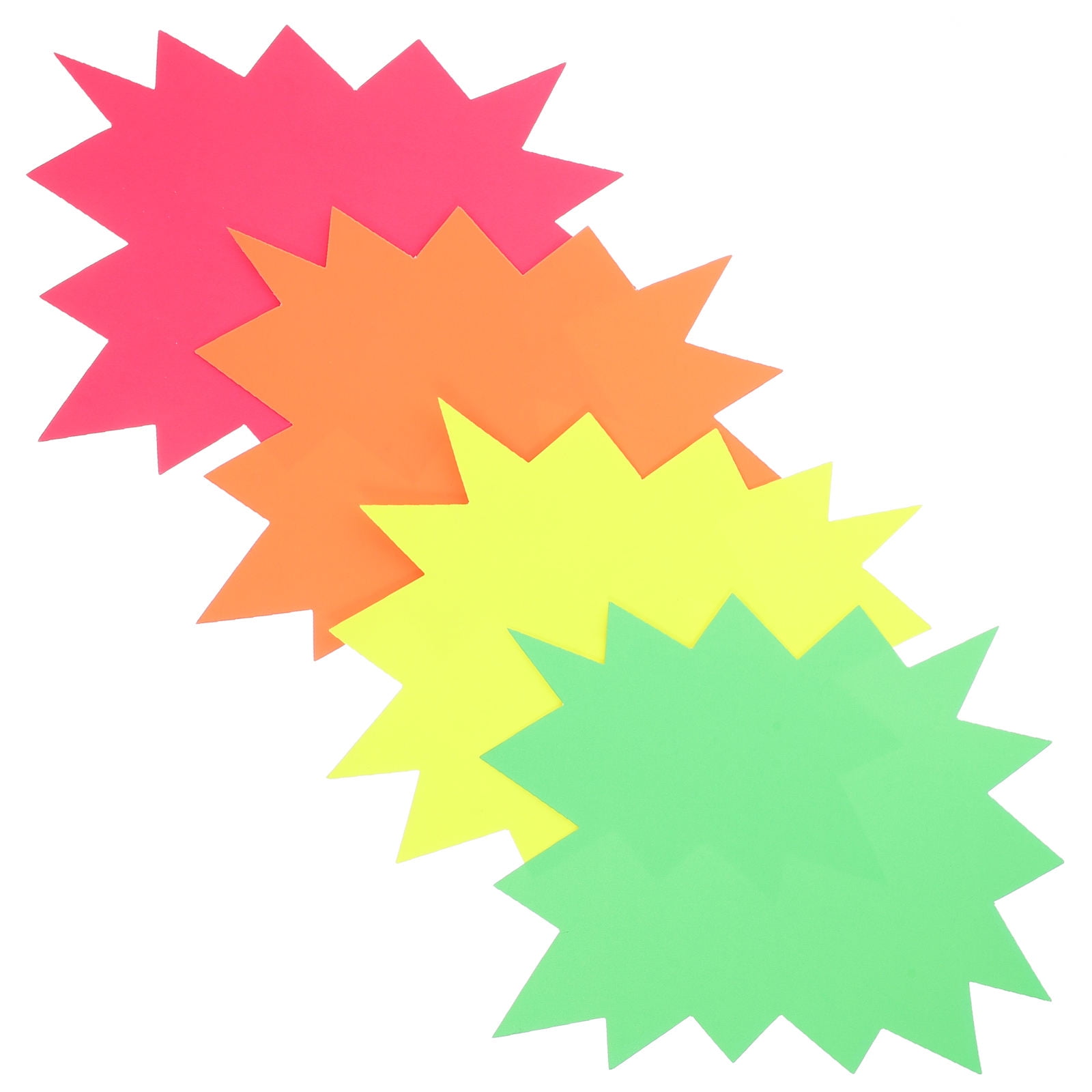 AURARMLET 40pcs Fluorescent Sale Sign Tags for Retail Shop Pricing ...