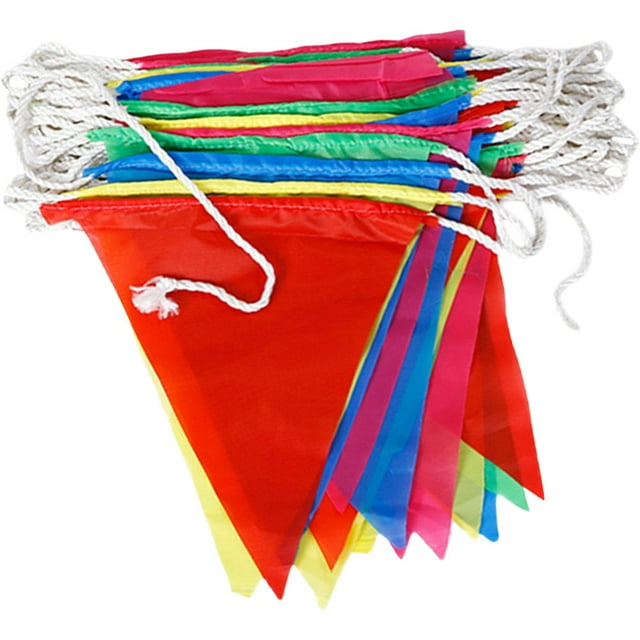 AURARMLET 45 Flags Per String Reflective Safety Flags for Outdoor Work ...
