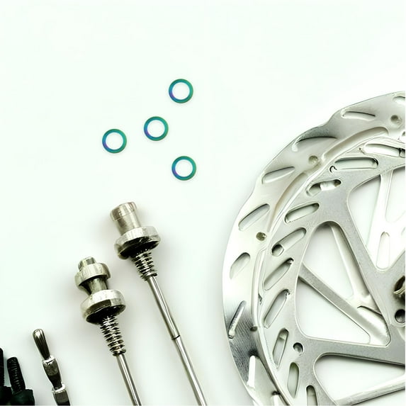 AURARMLET 4pcs Bike Cup Headset Spacer Titanium Alloy Multi Screw ...