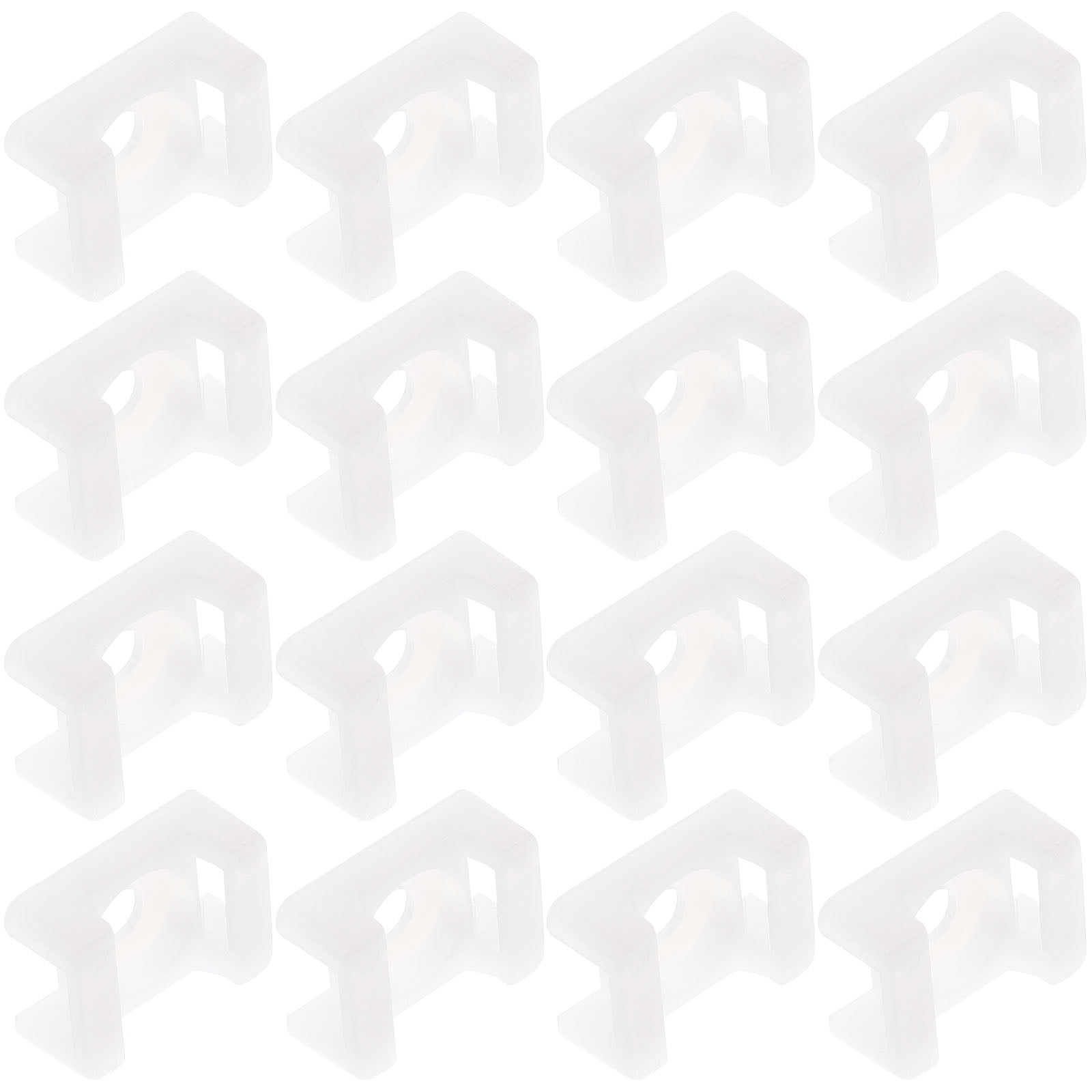 AURARMLET Cable Ties Saddle Type Wire Cable Mounts Base White 500Pcs 0 ...