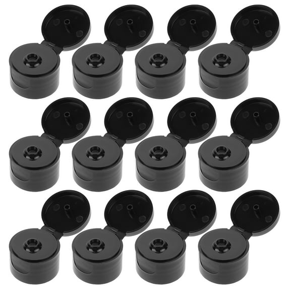 AURARMLET Lotion Bottle Pressing Cap Black Plastic Easy Dispensing ...
