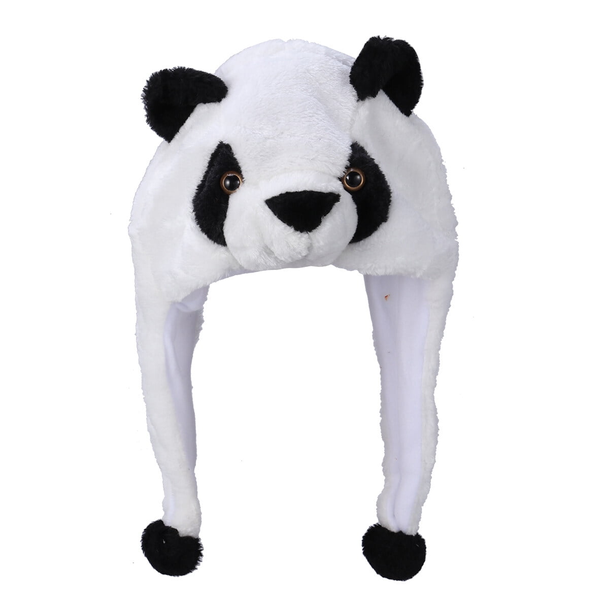 AURARMLET 56Pack White and Multi Color Panda Hat with Paws for Show ...