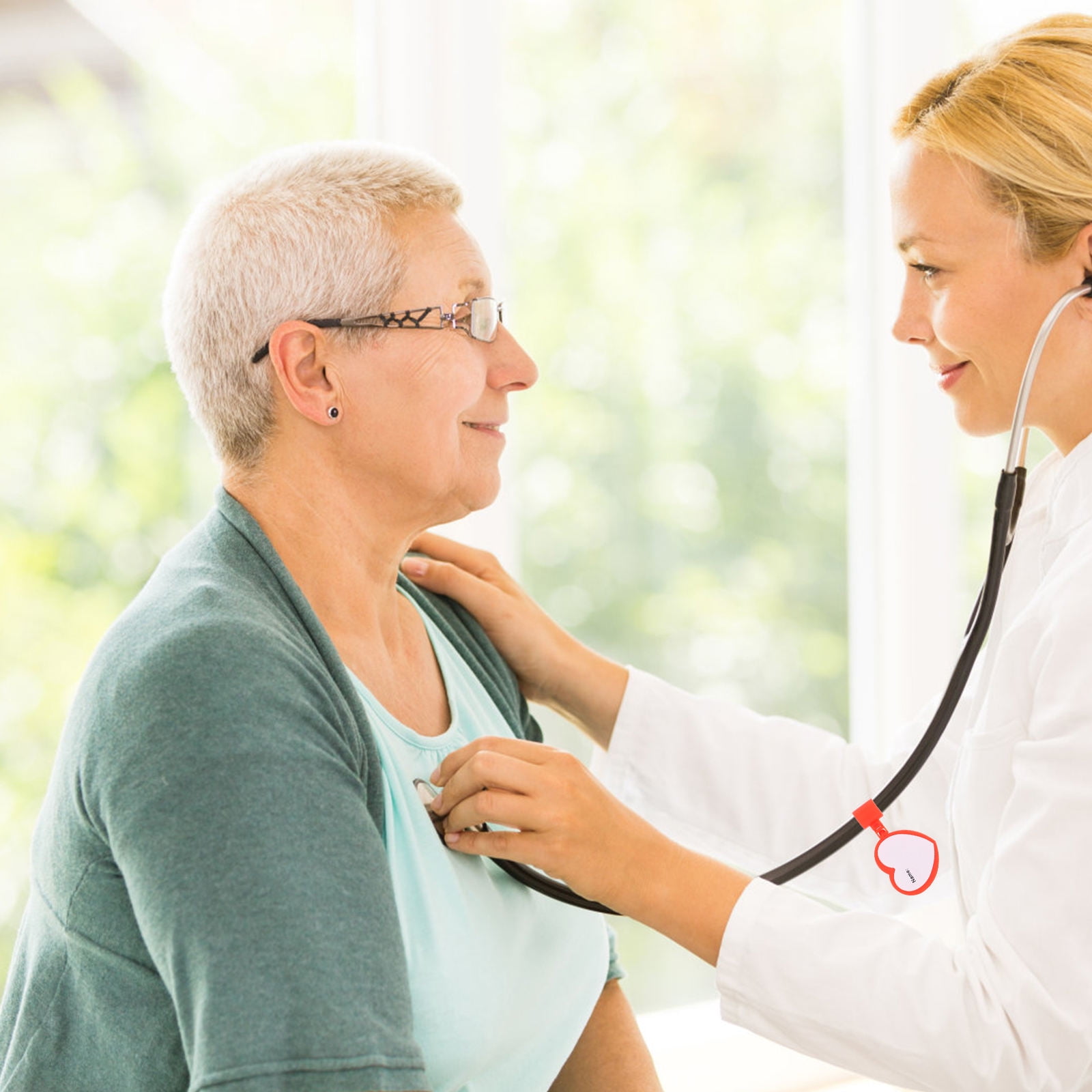 AURARMLET Stethoscope Tube Clip Durable Plastic Nameplate for Medical ...