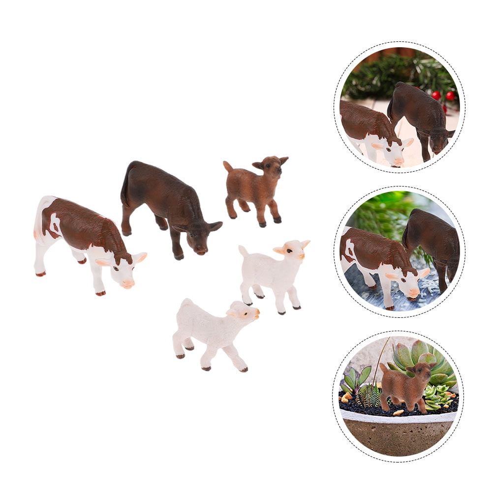 AURARMLET Simulation Animal Model Animal Models PVC 5Pcs Simulation ...