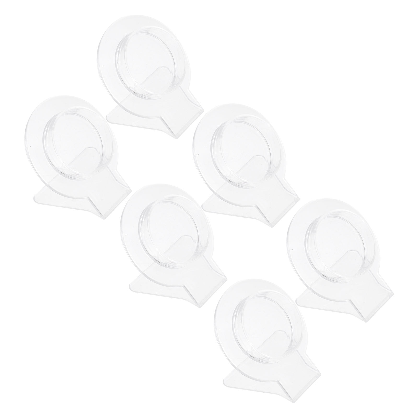 AURARMLET 6Pcs Acrylic Jewelry Stand Clear Bracelet Display Rack for ...