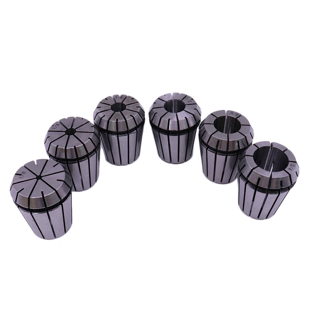 AURARMLET 6Pcs Collet Tool Holder Chuck for Cnc Milling Lathe Tool Steel - Walmart.com
