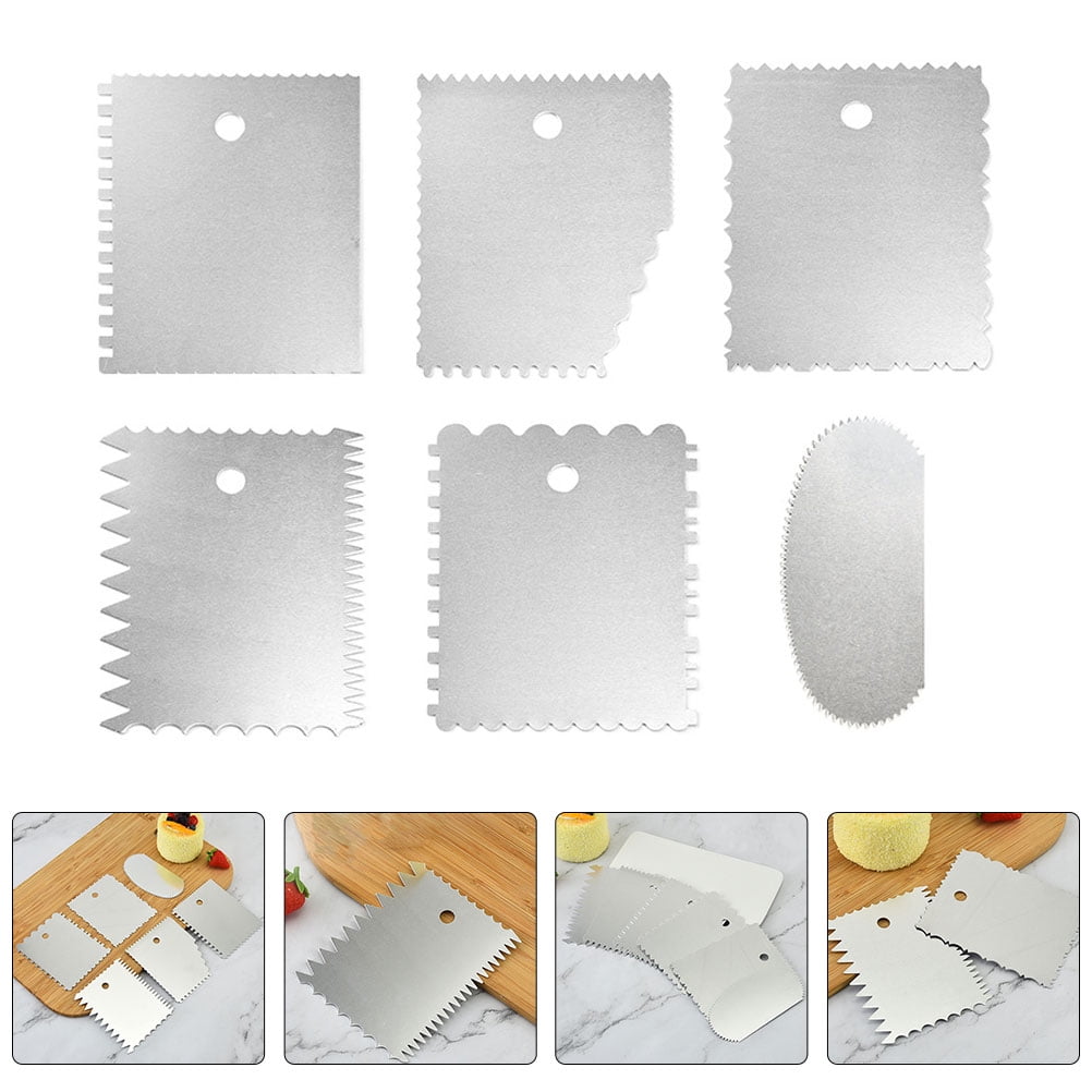 AURARMLET 6Pcs Frosting Spreader Stainless Steel Cake Spatula for Home ...