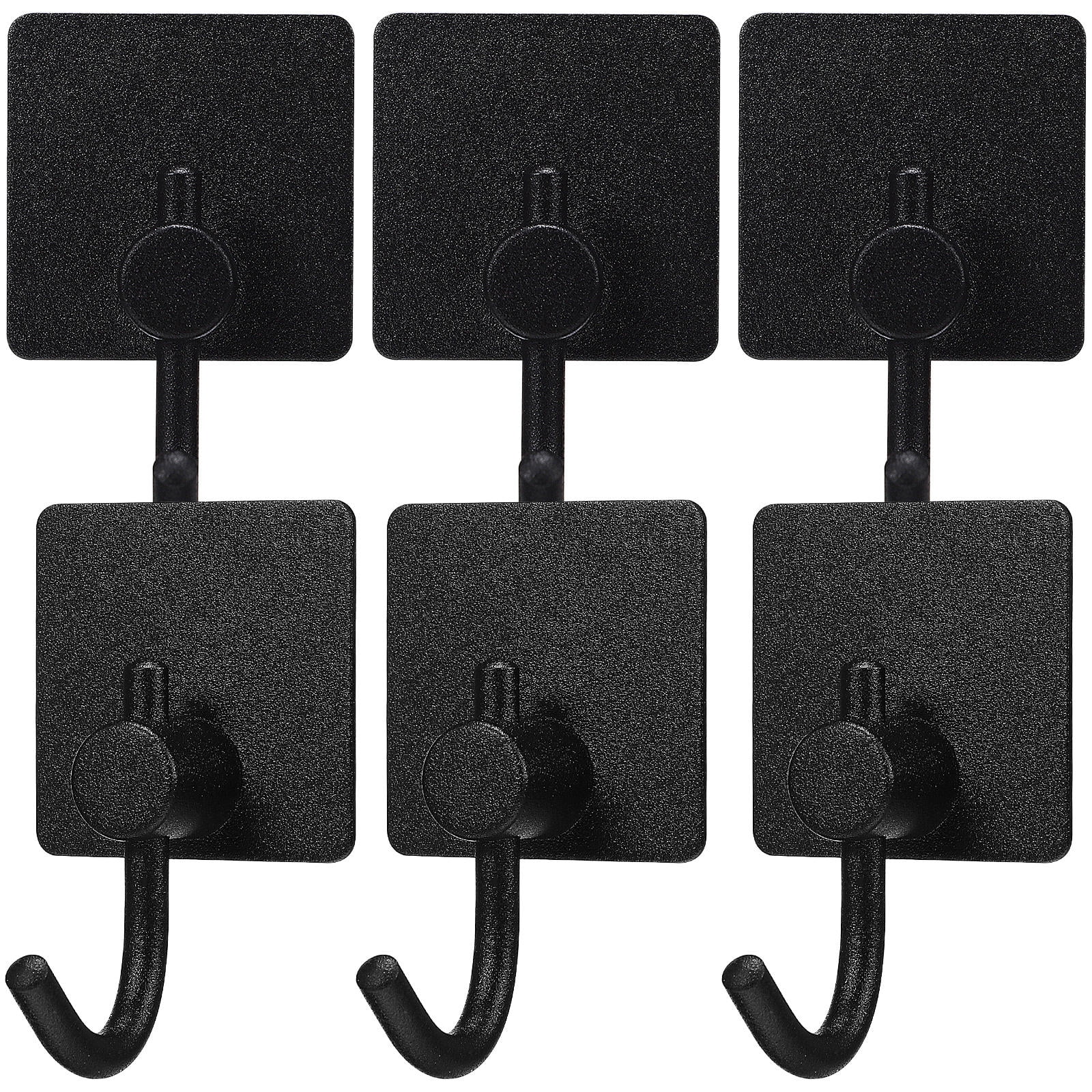 AURARMLET 6Pcs Metal Adhesive Hooks for Household Organization and Sign ...