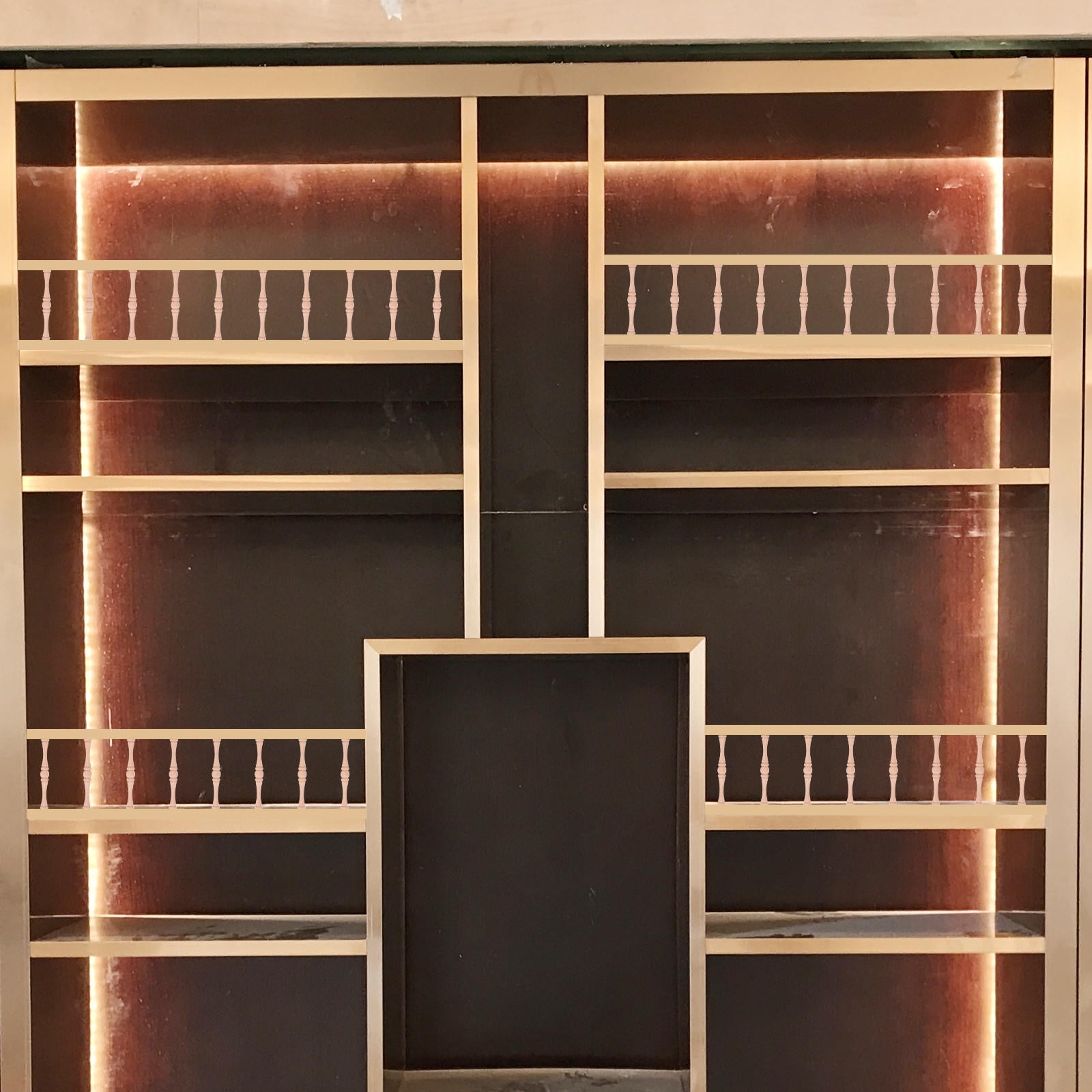 AURARMLET Solid Wood Spindles Khaki for Staircase and Railing Indoor ...