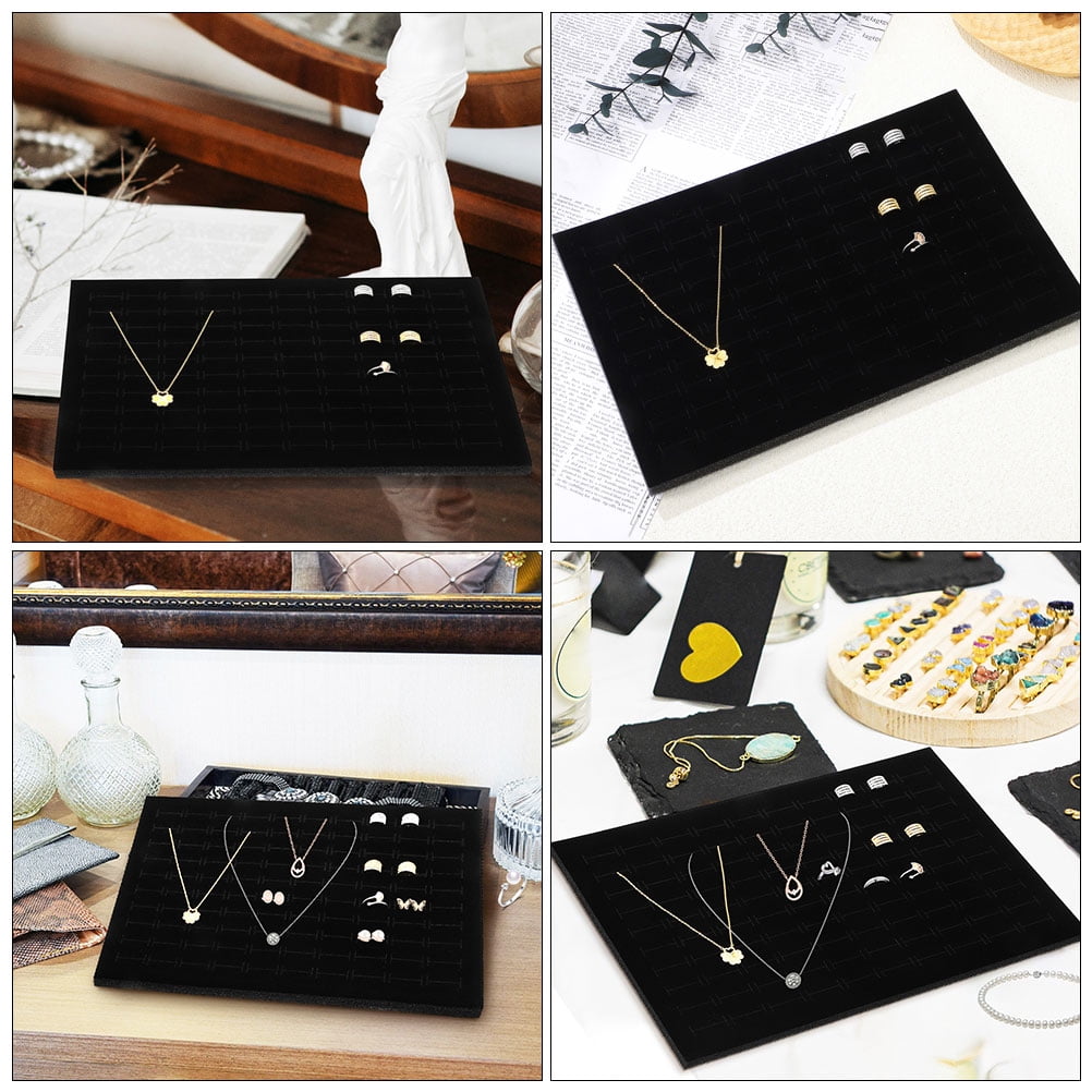 AURARMLET 8Pcs Jewelry Box Ring Holder Inserts Space Saving Design For ...