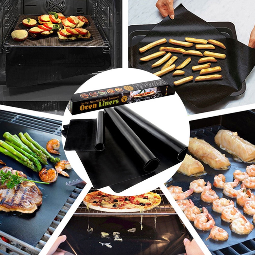 AURARMLET 9Pcs BBQ Grill Mat Compatible with Various Grills Heat ...