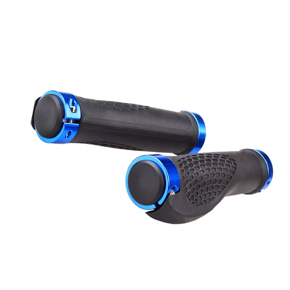 AURARMLET Bike Handle Sleeves 1 Pair In Blue TPR Material And Rubber ...