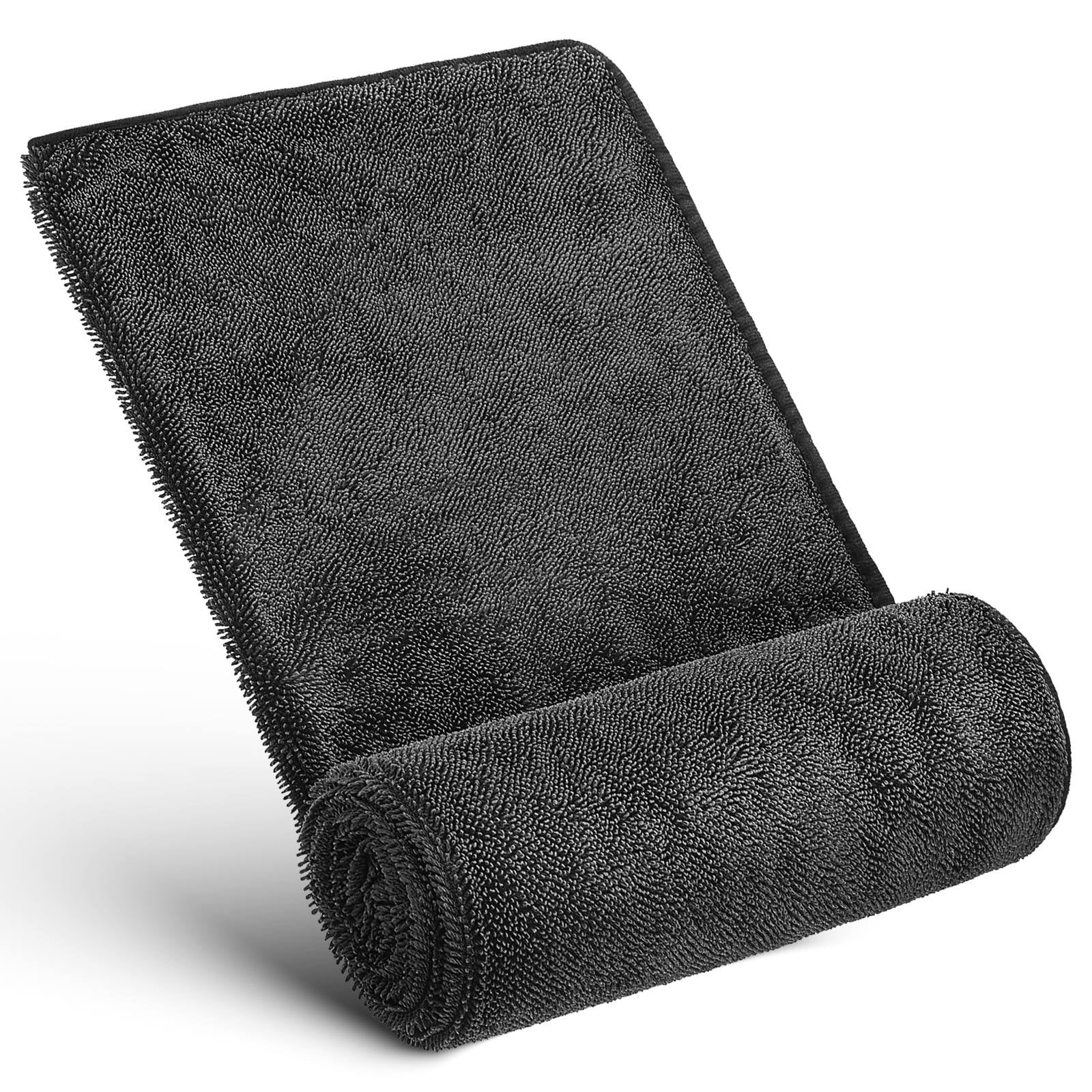 AURARMLET Car Cleaning Rags 1 Set Grey Ultrafine Fiber for Car Owners ...