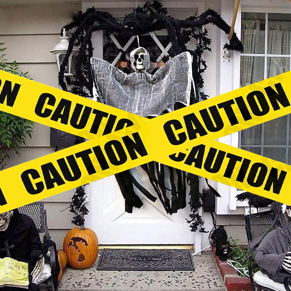 AURARMLET Caution Tape 1 Roll Yellow Warning Line for Party and Event ...