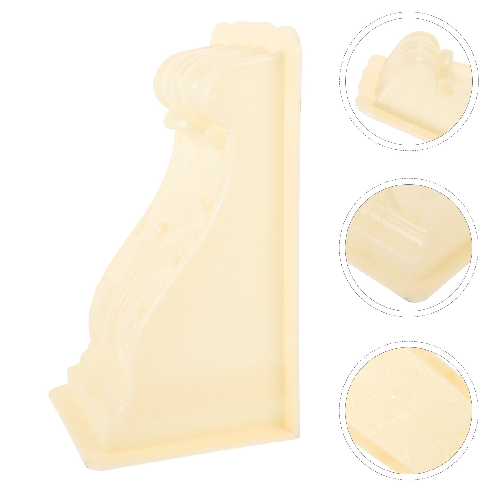 AURARMLET Corbel Cement Casting Mold Plastic Beige 1Pcs - Walmart.com