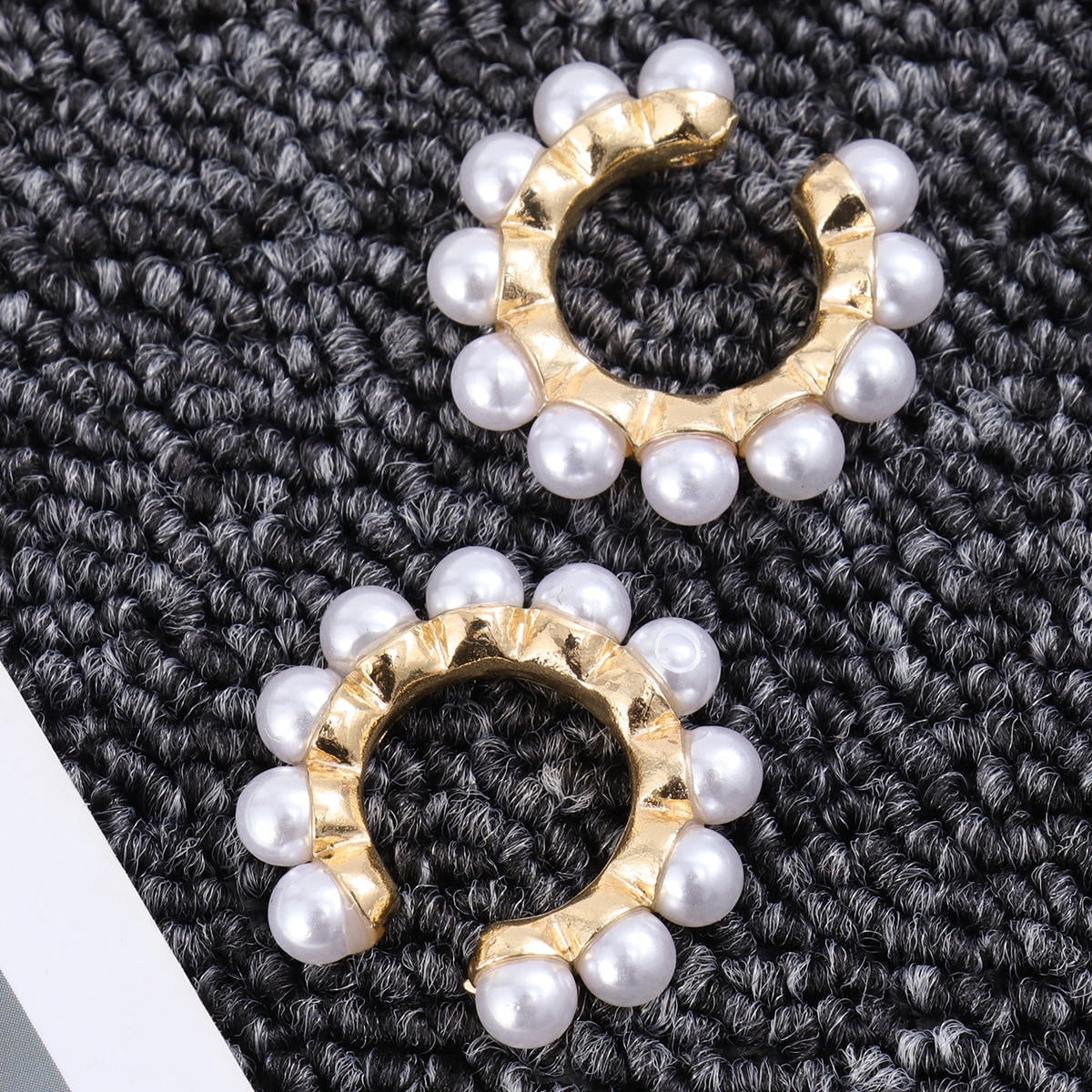 AURARMLET Cshape Ear Clip Set Ear Clips Jewelry Elegant 2Set for Women ...
