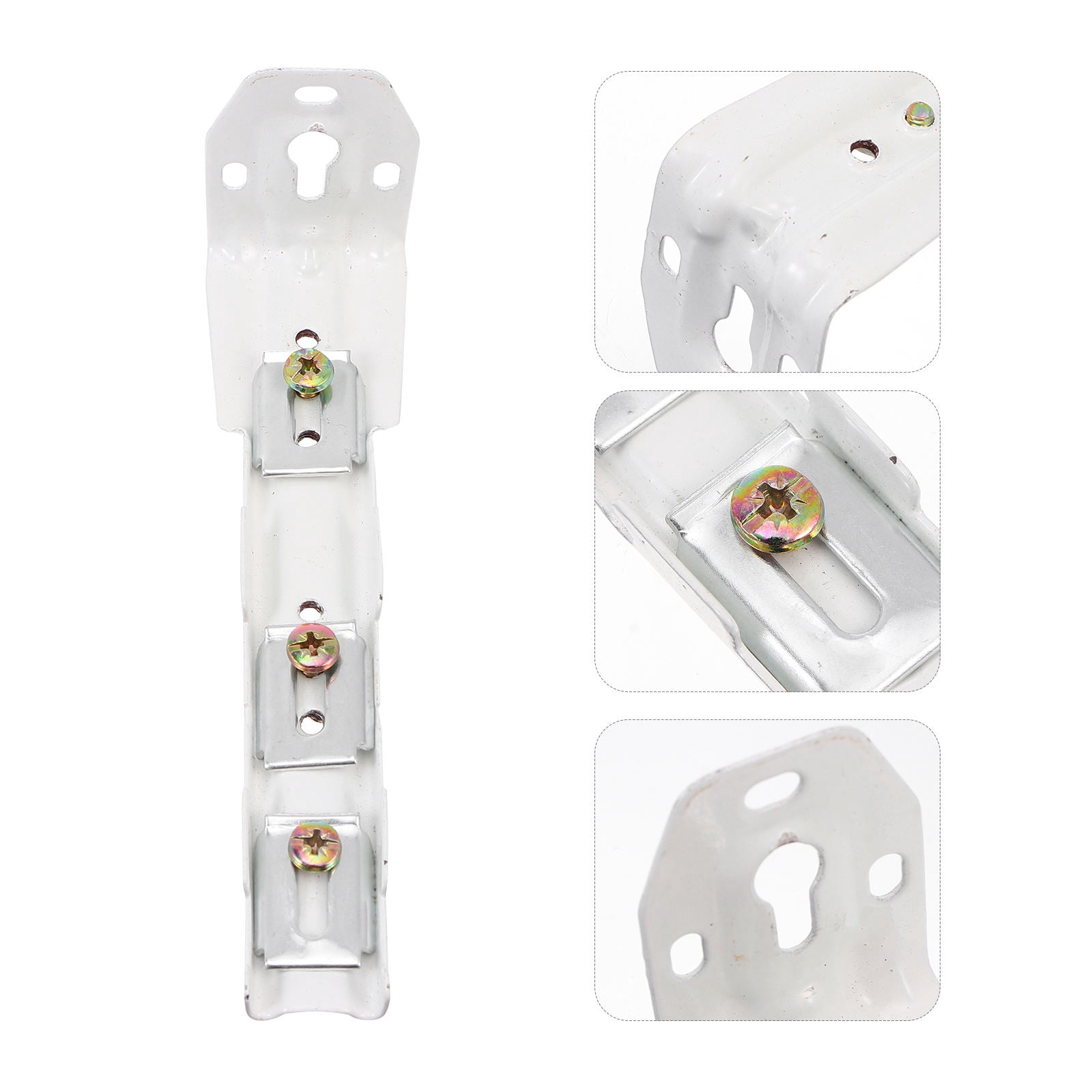 AURARMLET Curtain Track Installation Accessories Metal Wall Mount 6Pack ...