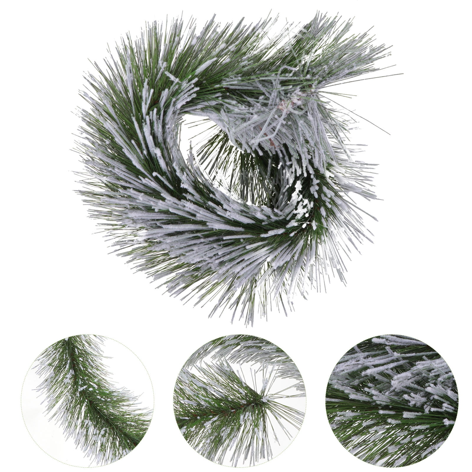 AURARMLET Faux Pine Needle Vine Christmas Garland Green PVC Symbolizes ...
