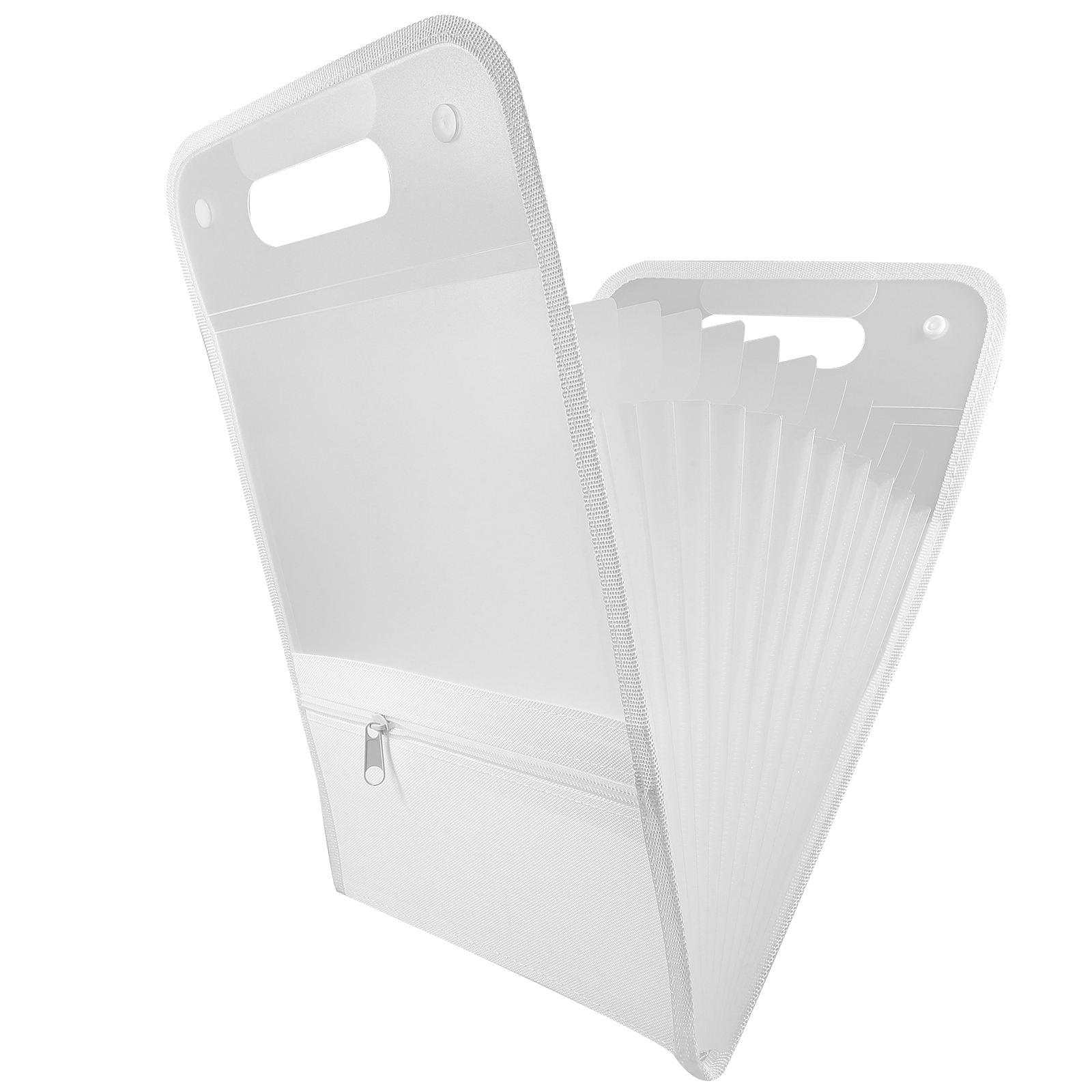AURARMLET White Plastic Accordion Binder Waterproof Document File ...