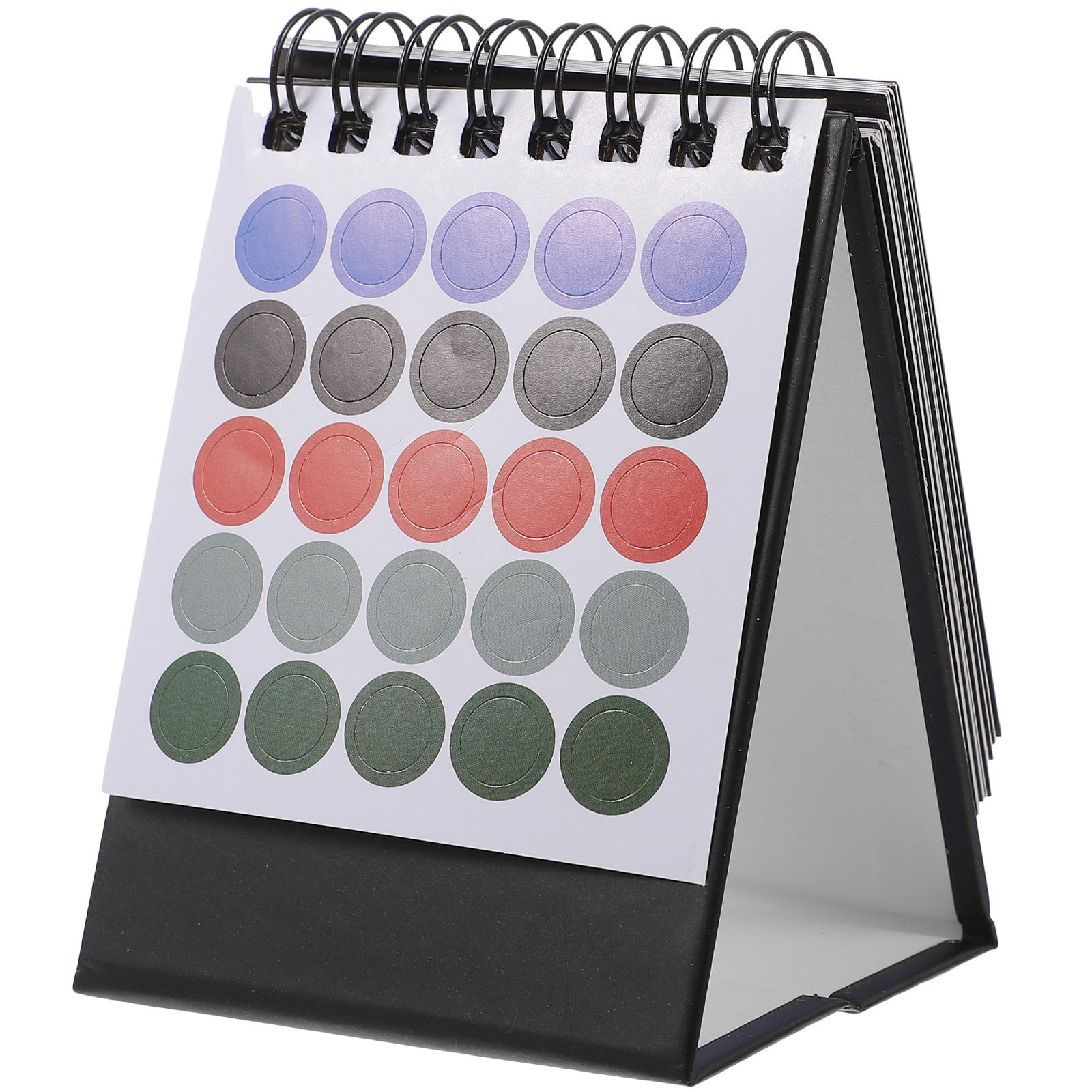 AURARMLET Flip Calendar for Desk Decorative Monthly Standing Desktop ...