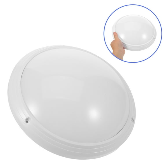 AURARMLET Flush Mount Plastic Ceiling Light Cover with Round Design for ...