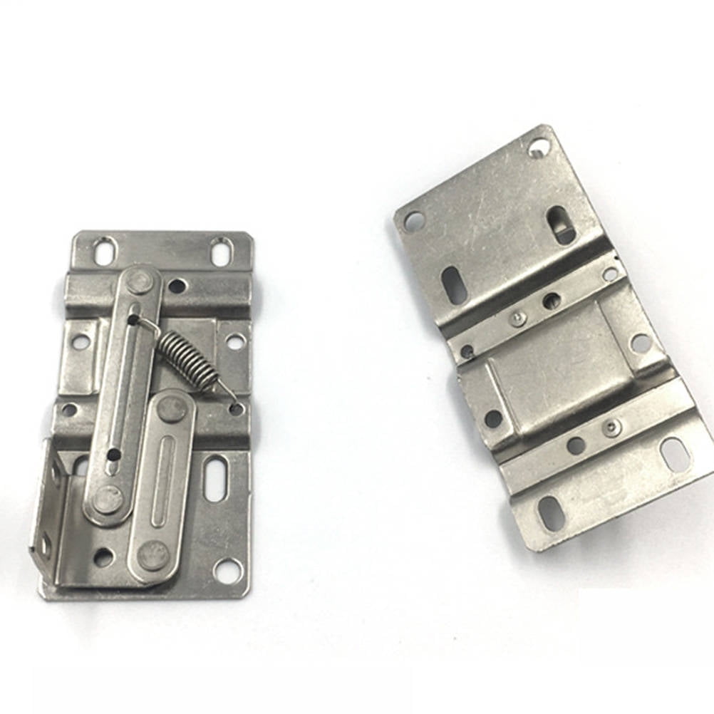 AURARMLET Furniture Corner Connector Bracket Steel Cabinet Support 2Set ...