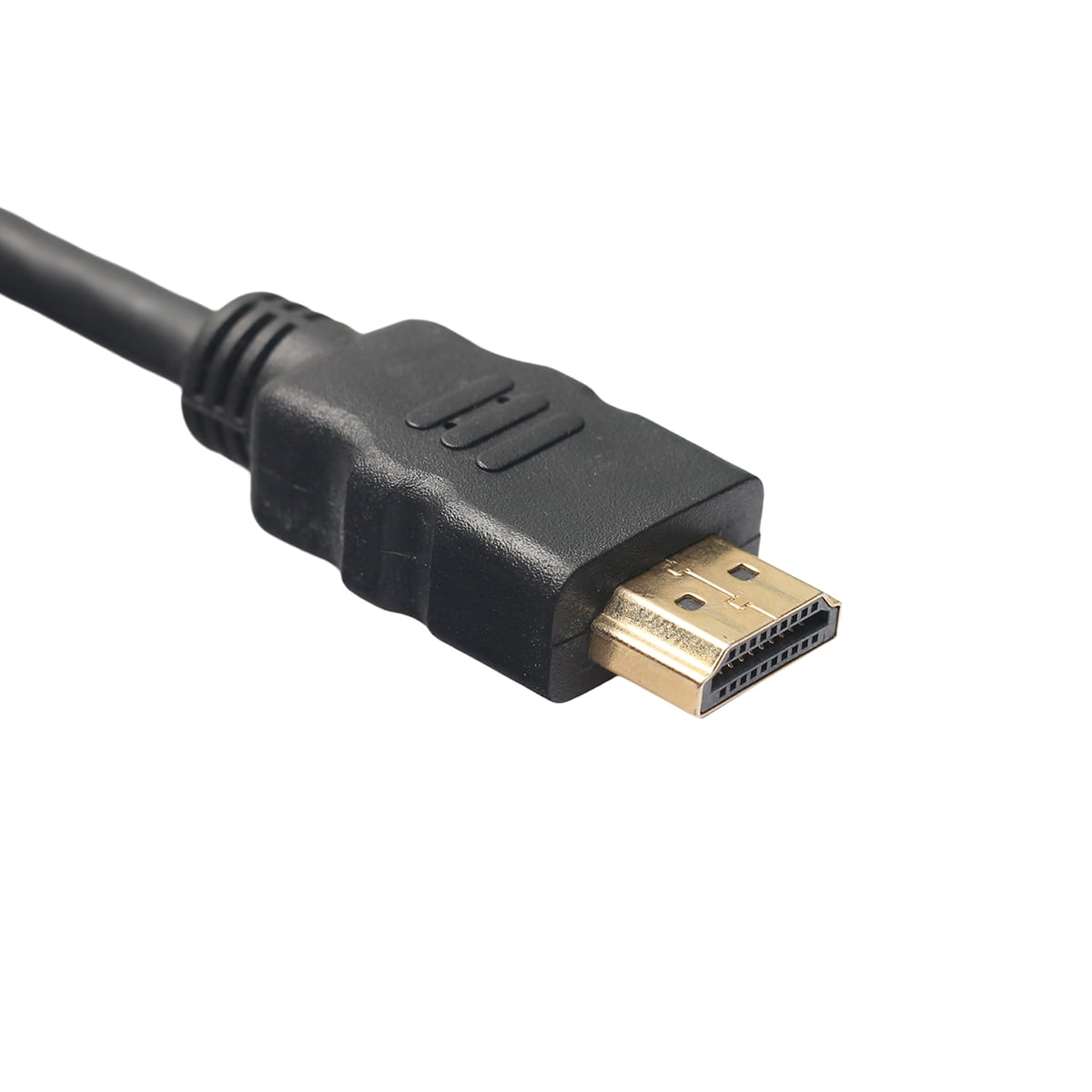 AURARMLET Gold Plated High Definition Cable Adapter Cable 3 in 1 Black ...