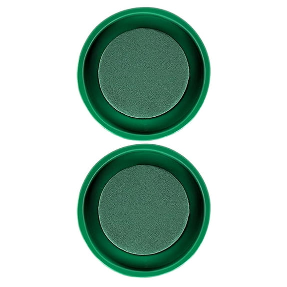 AURARMLET Green Round Floral Bases for DIY Flower Arrangements Safe and ...