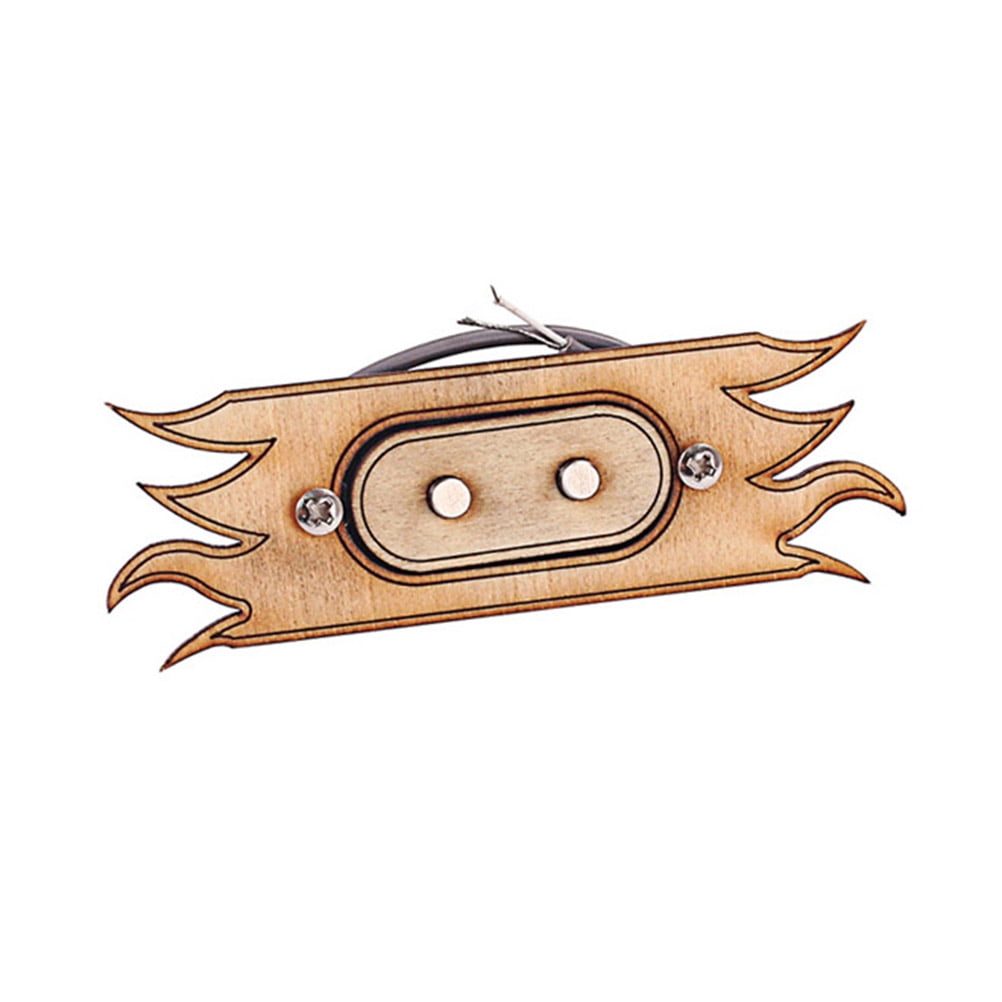 AURARMLET Guitar Pickup 1Pack Khaki Maple Wood Dual-Resonance ...