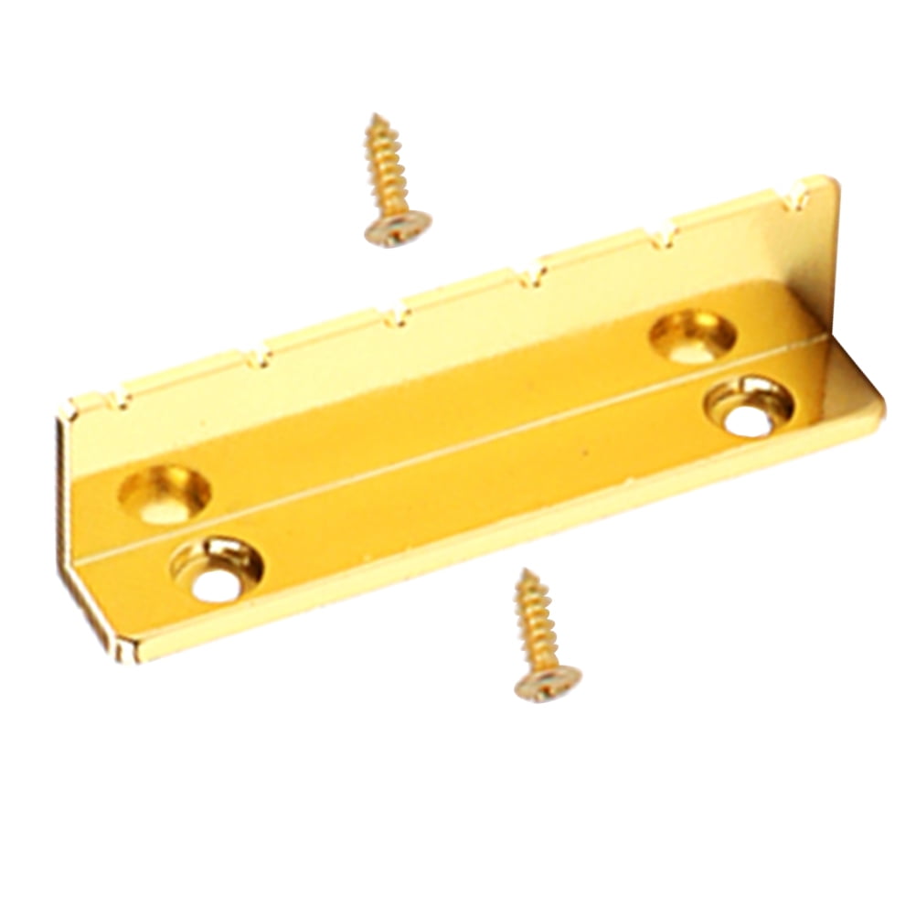 AURARMLET Guitar String Nuts Golden Metal 1 Set 2.04X0.55X0.37in ...