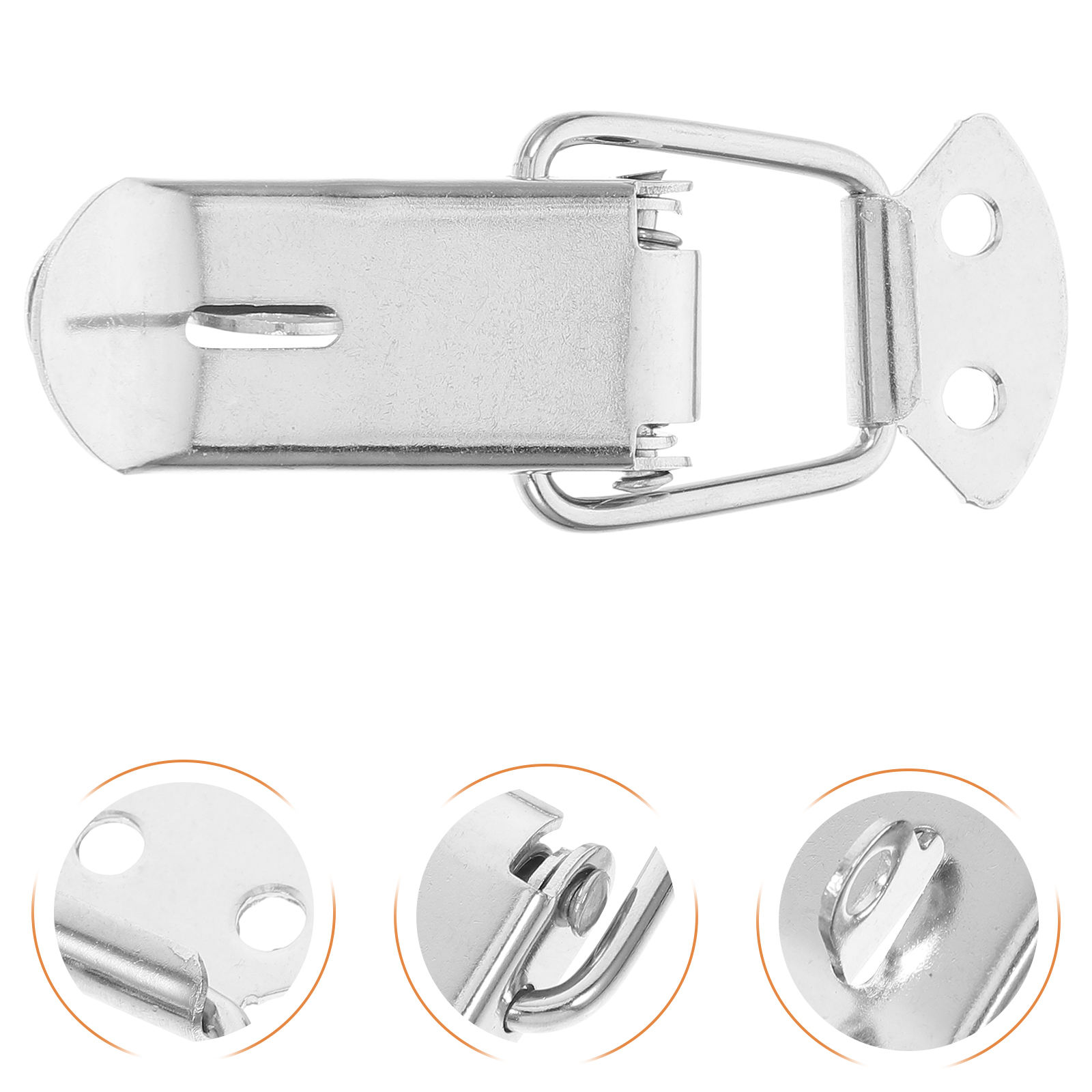 AURARMLET Heavy Duty Stainless Steel Spring Loaded Toggle Clamp Latch ...