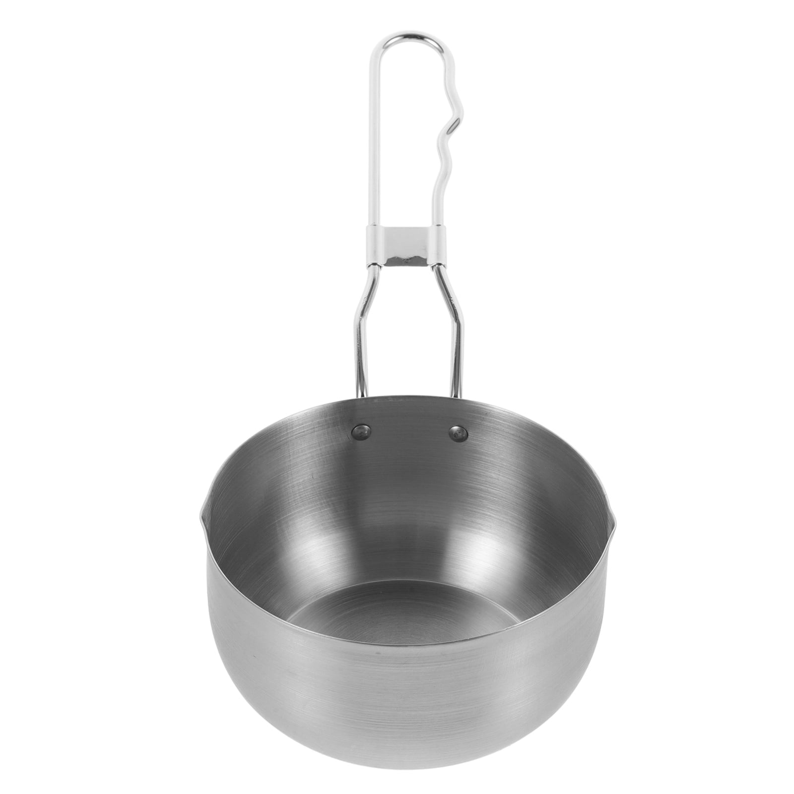 AURARMLET Kitchen Small Pot Sauce Pan Stainless Steel Camping ...