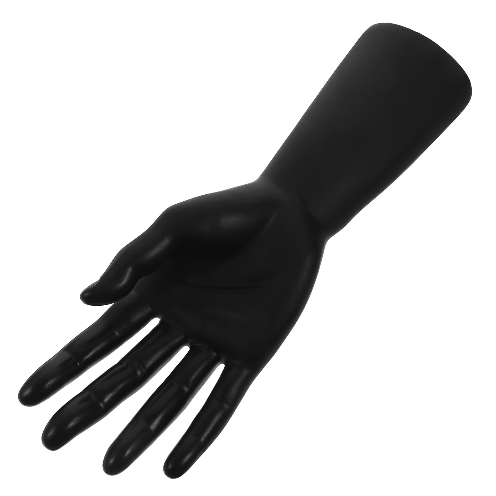 AURARMLET Lifelike Black Plastic Hand Model Holder for Elegant and ...