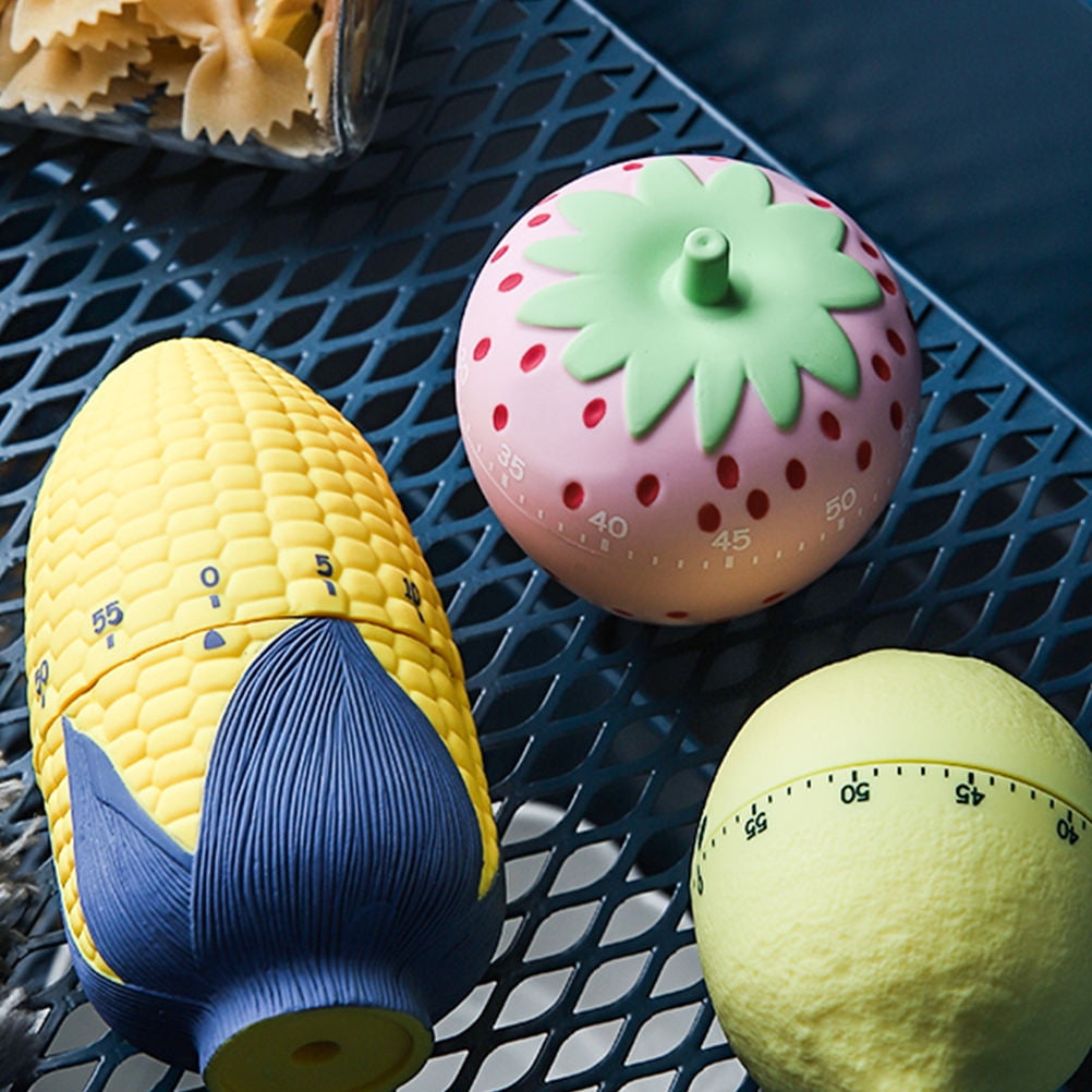 AURARMLET Mechanical Timer Fruit Design Clockwork Timer Kitchen ...