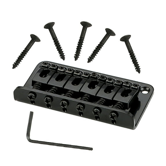 AURARMLET 1Set Metal Guitar Bridge Saddle Replacement for Electric ...