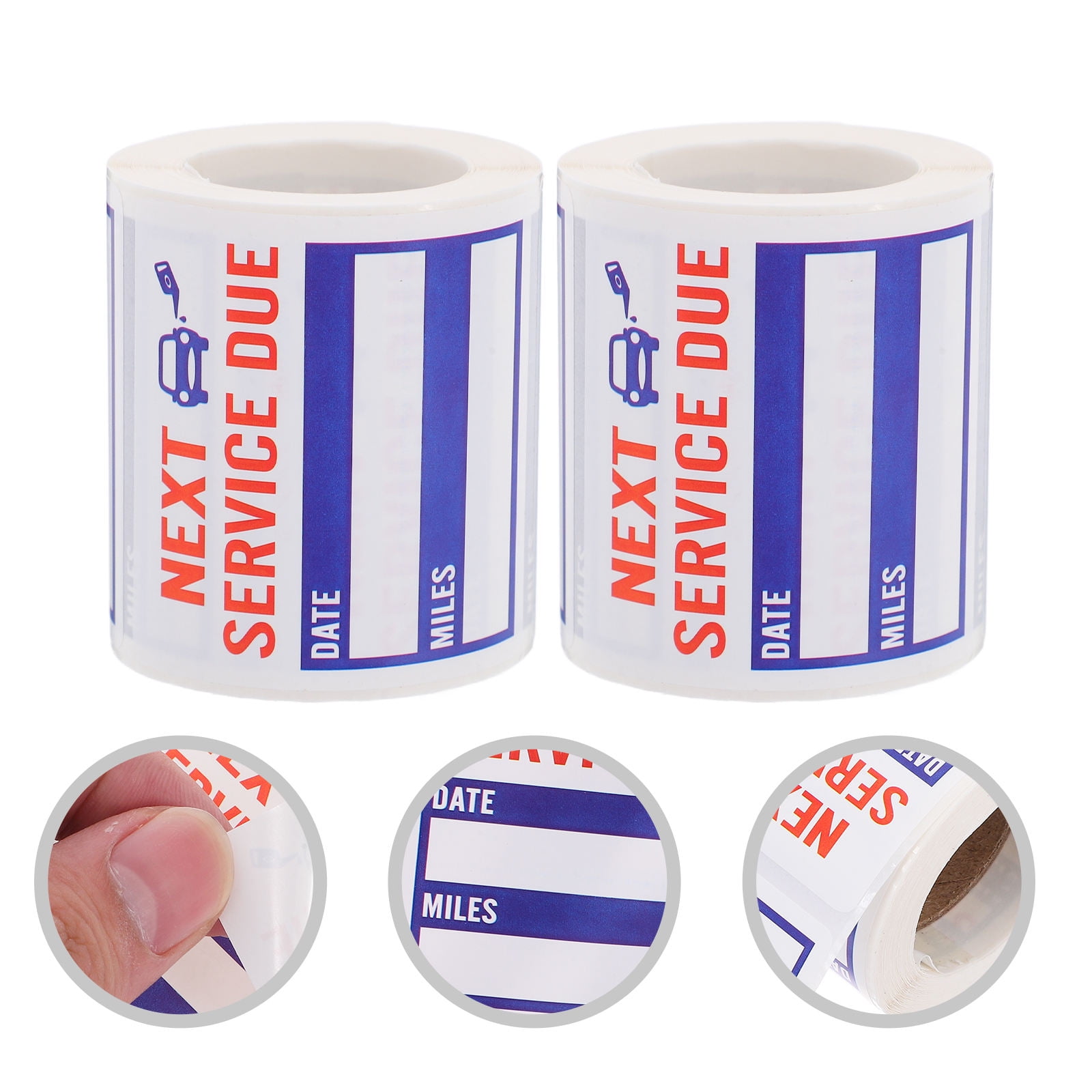 AURARMLET Next Service Due Stickers Oil Change Reminder Stickers ...