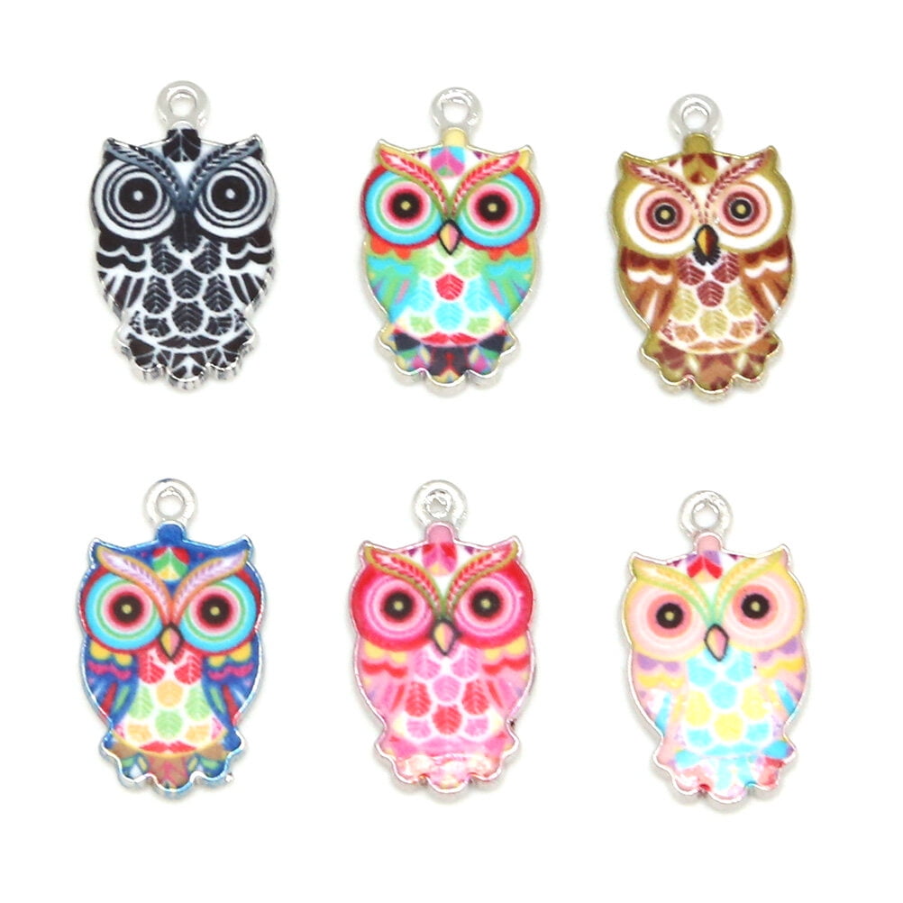 AURARMLET Pendant Assorted Color 12Pcs 1.2X0.8X0.4In - Walmart.com