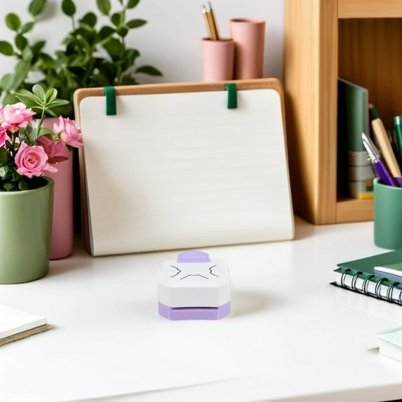 AURARMLET Paper Corner Rounder Punch Purple for Book Binding Photo Edge ...