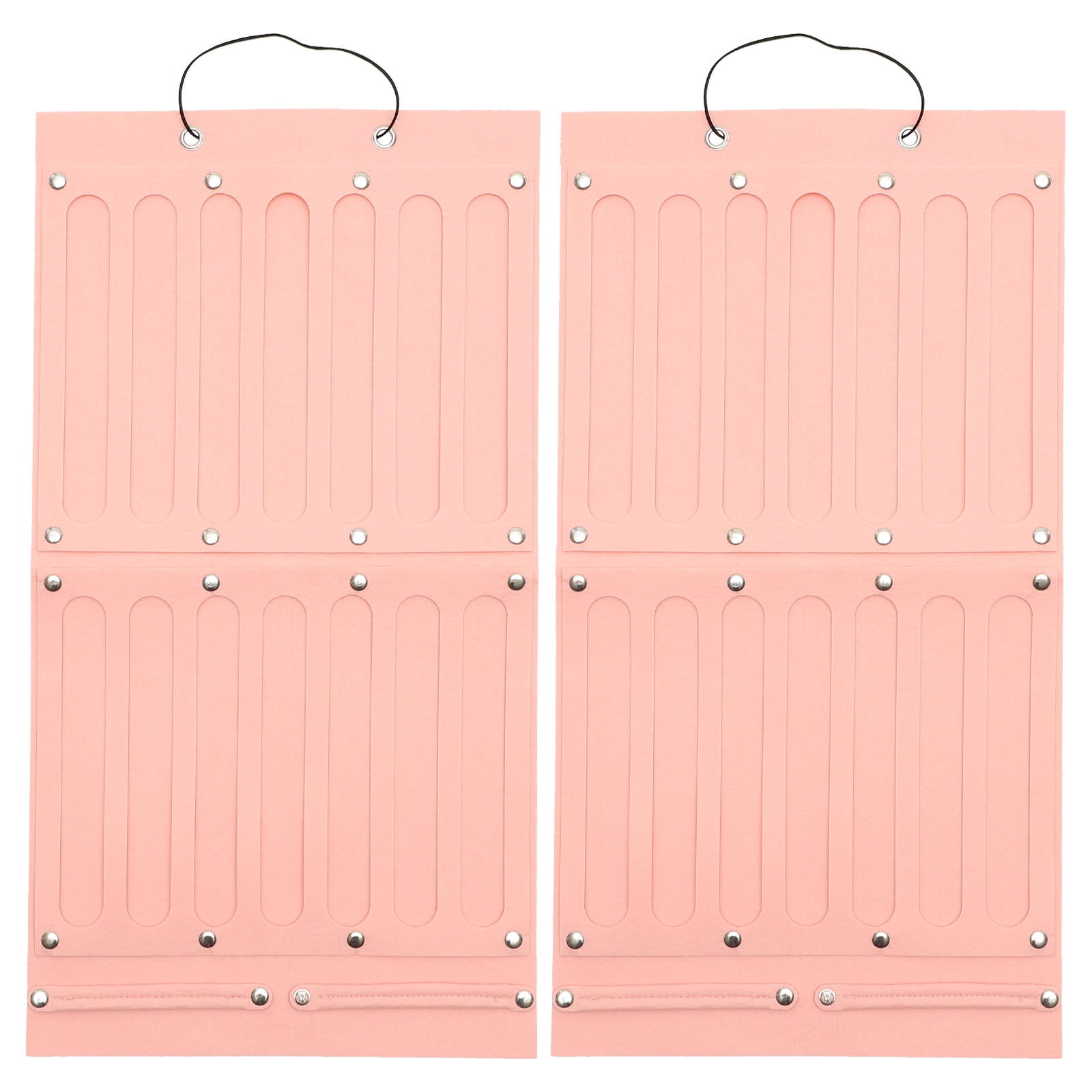 AURARMLET Bow Organizer for Baby Girls Felt Pink 2Set 26X14In - Walmart.com