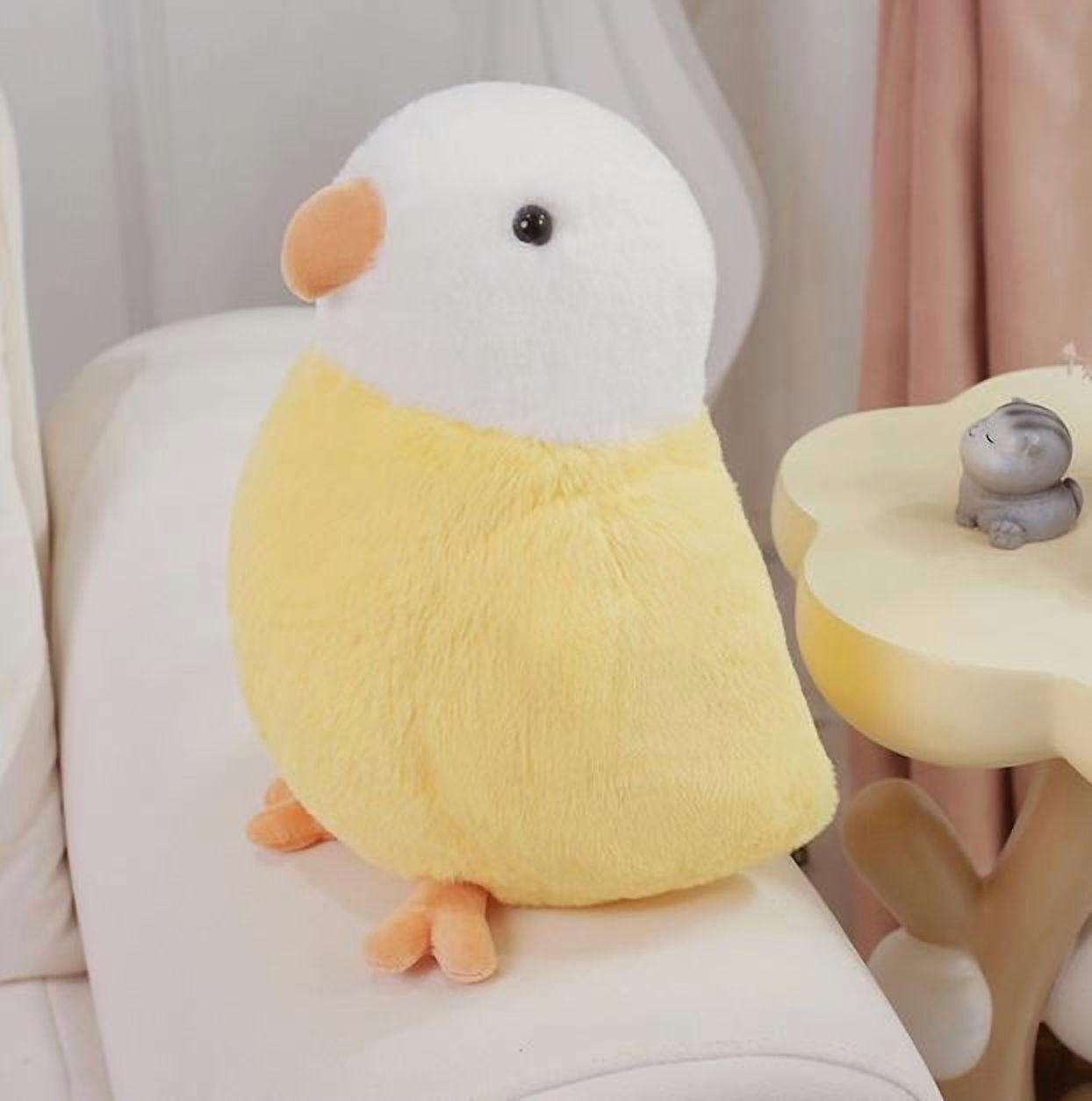 AURARMLET Plush Bird Plushies Stuffed Parrot Plush Toy Yellow For Kids ...