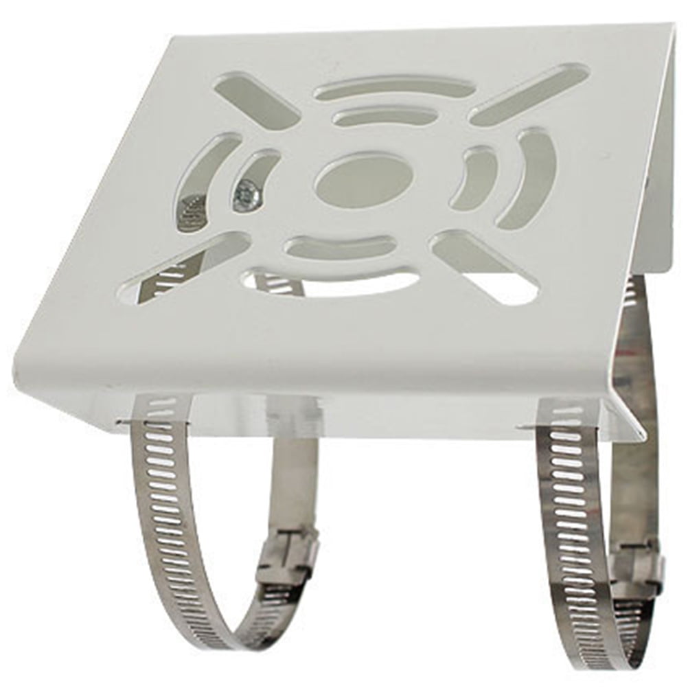 AURARMLET Security Camera Pole Mount Silver Alloy for CCTV Installation ...