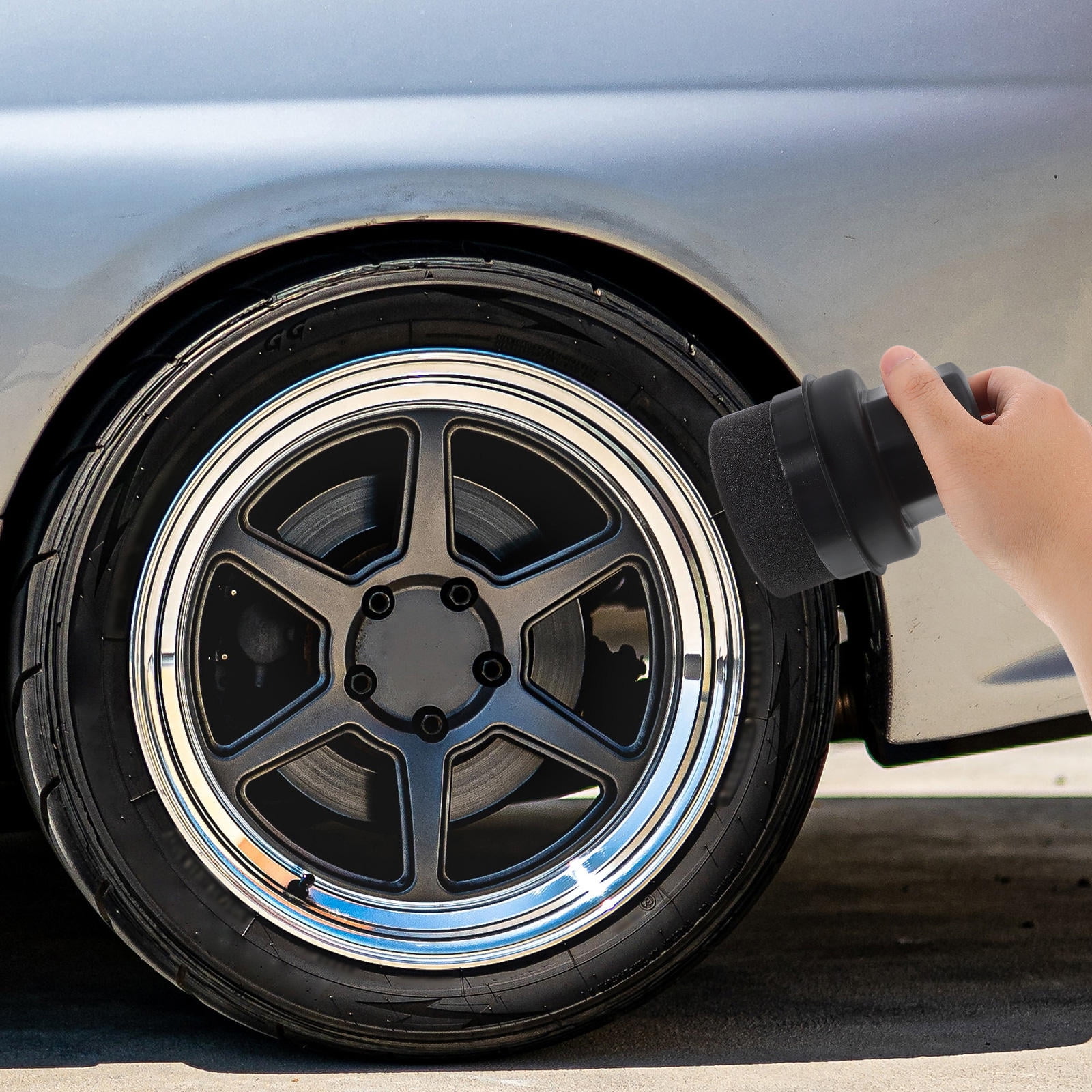 AURARMLET Professionals 1Set Tire Shine Brush Applicator Sponges for ...