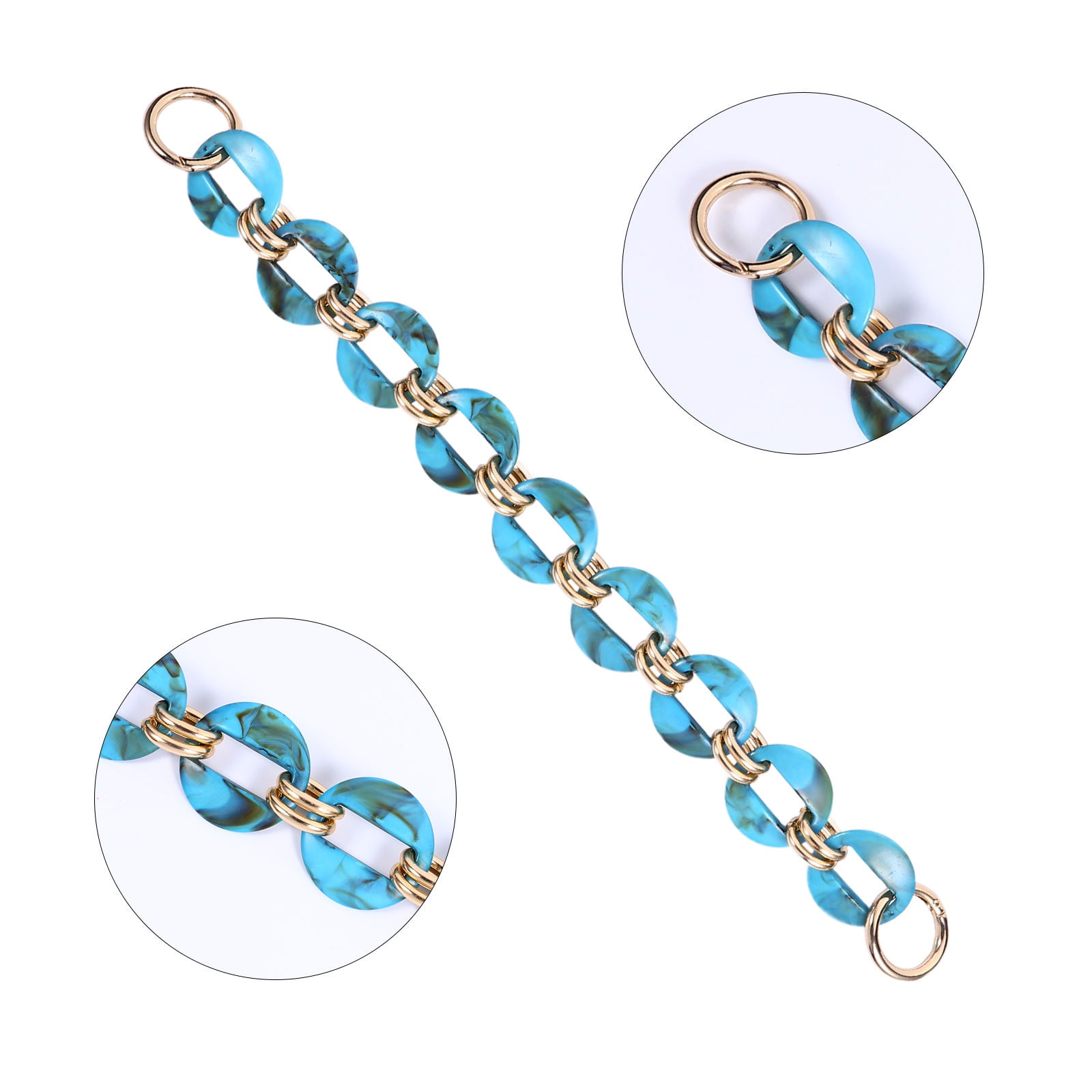 AURARMLET Purse Handle Chains Alloy 1Pack Replacement Handle for Women ...